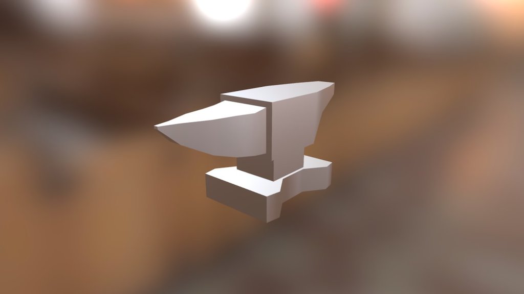 Anvil - 3D model by Kenny Rafael (@krafael) [a6627f0] - Sketchfab