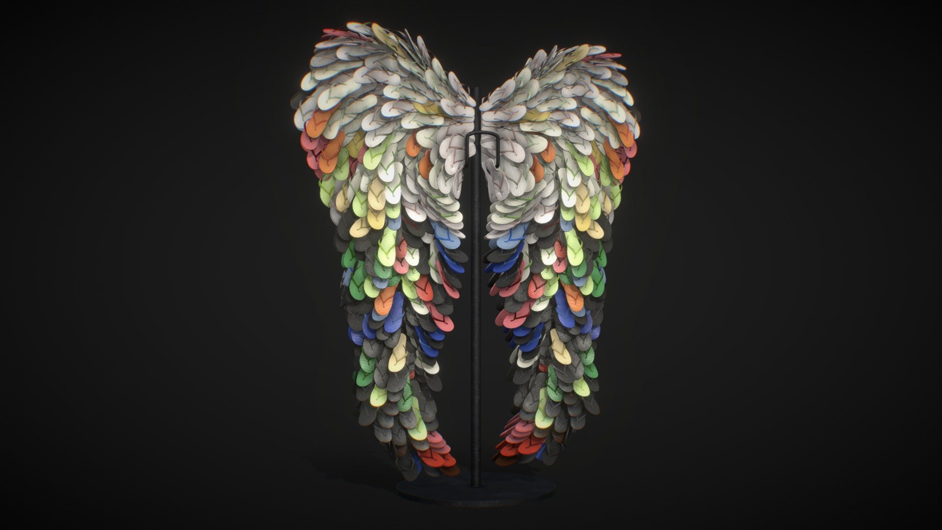 Wings - 3D model by Aleksandar Valkov (@sasho_vulkov) [a66289b] - Sketchfab