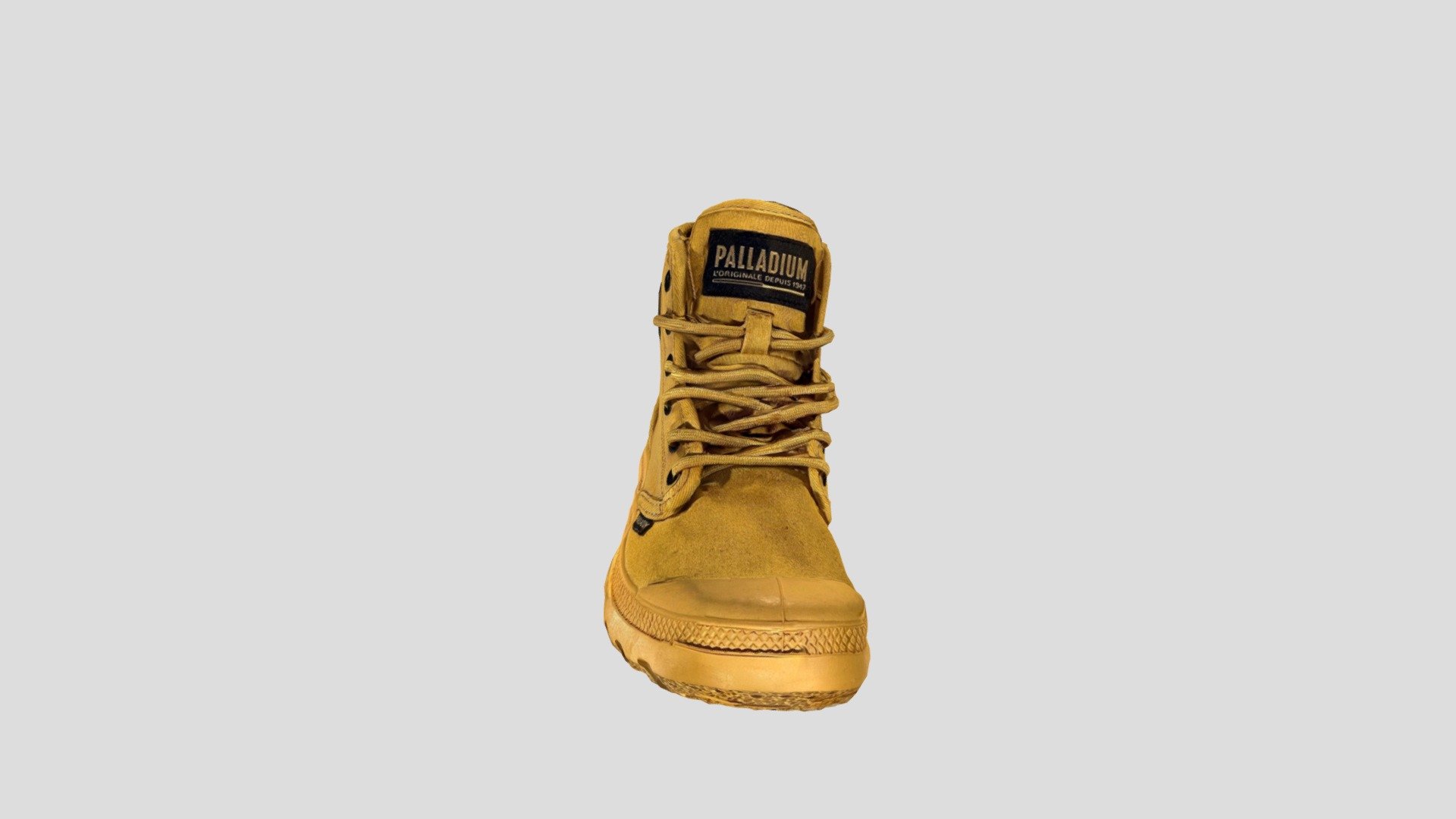 Palladium Yellow Mens boot - Download Free 3D model by subwearbackup ...
