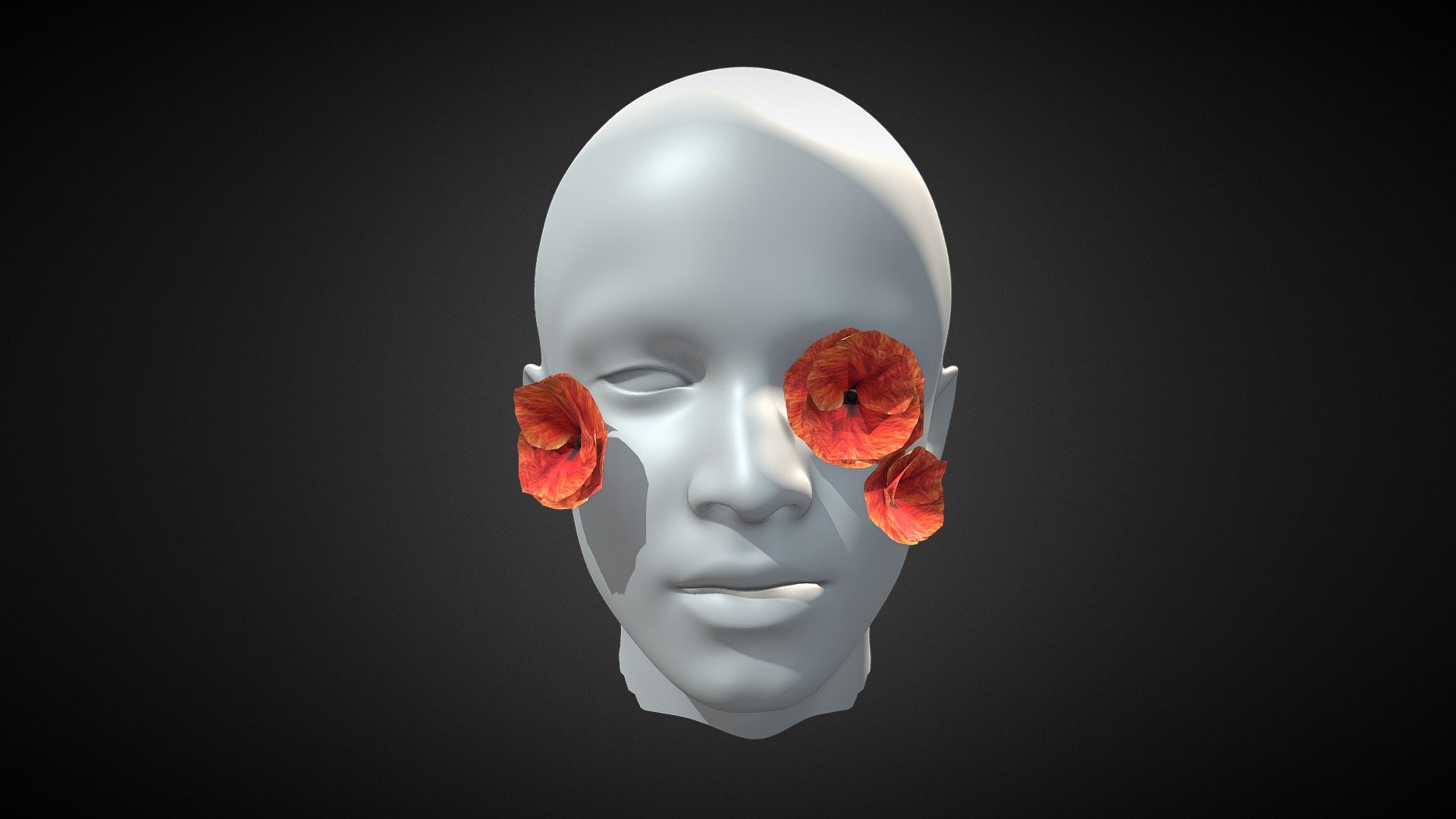 Enough For Me (Poppy Mask) - 3D model by Luna (@abluna) [a663b95 ...