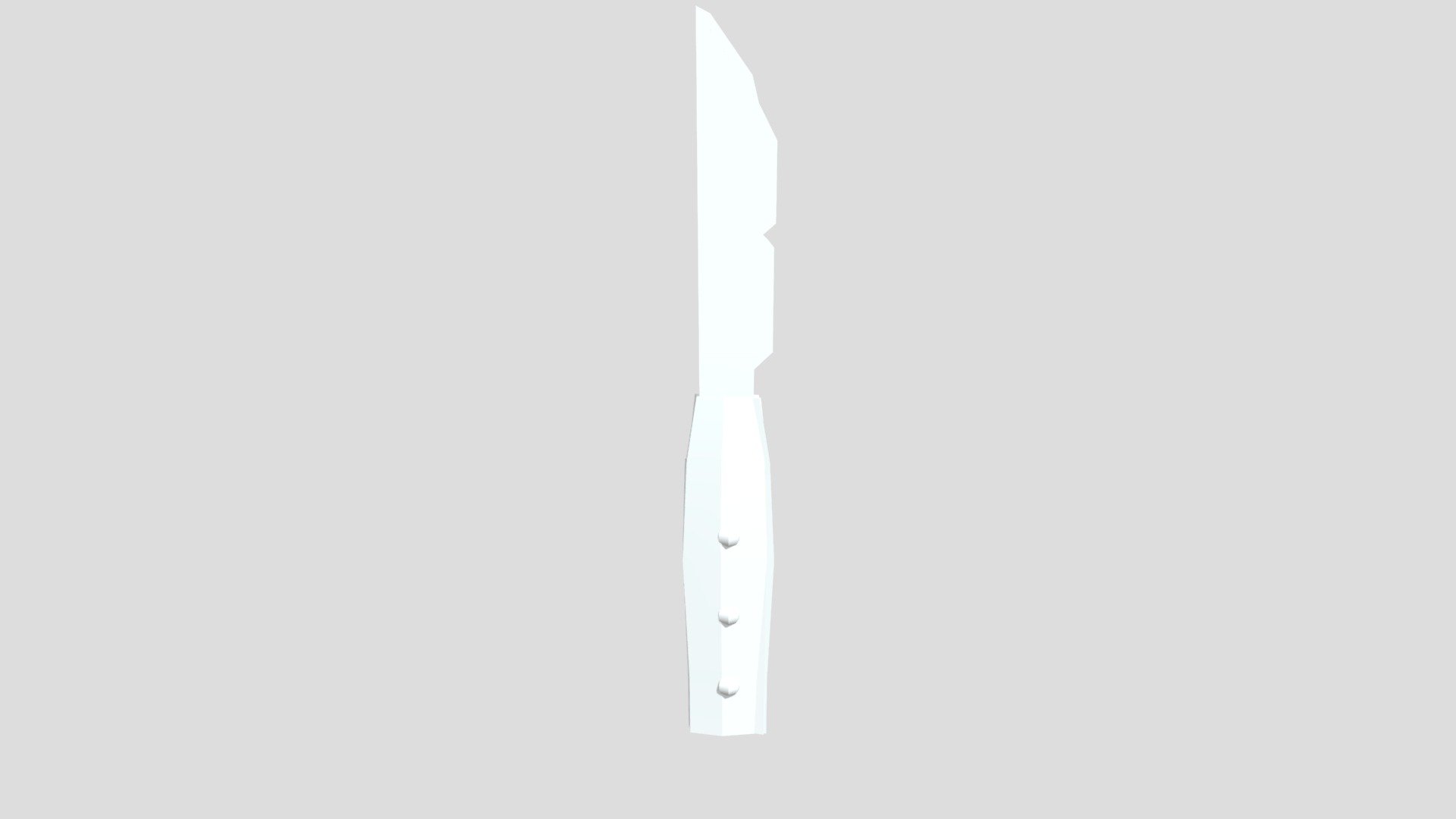 Faca 3D Polygon - 3D model by phpontes [a664385] - Sketchfab