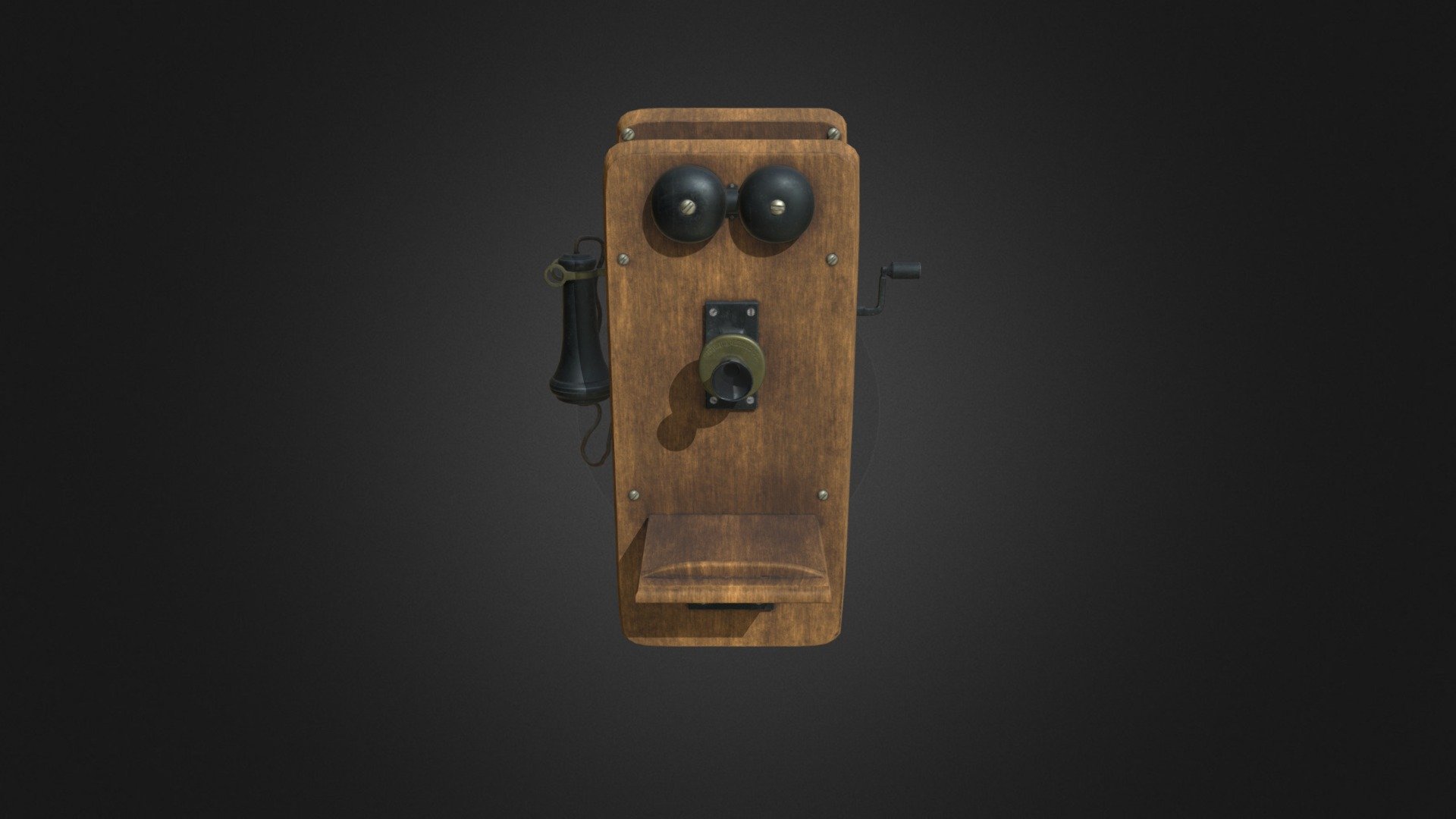 Old Phone asset - 3D model by Carlos3dart [a664dd8] - Sketchfab