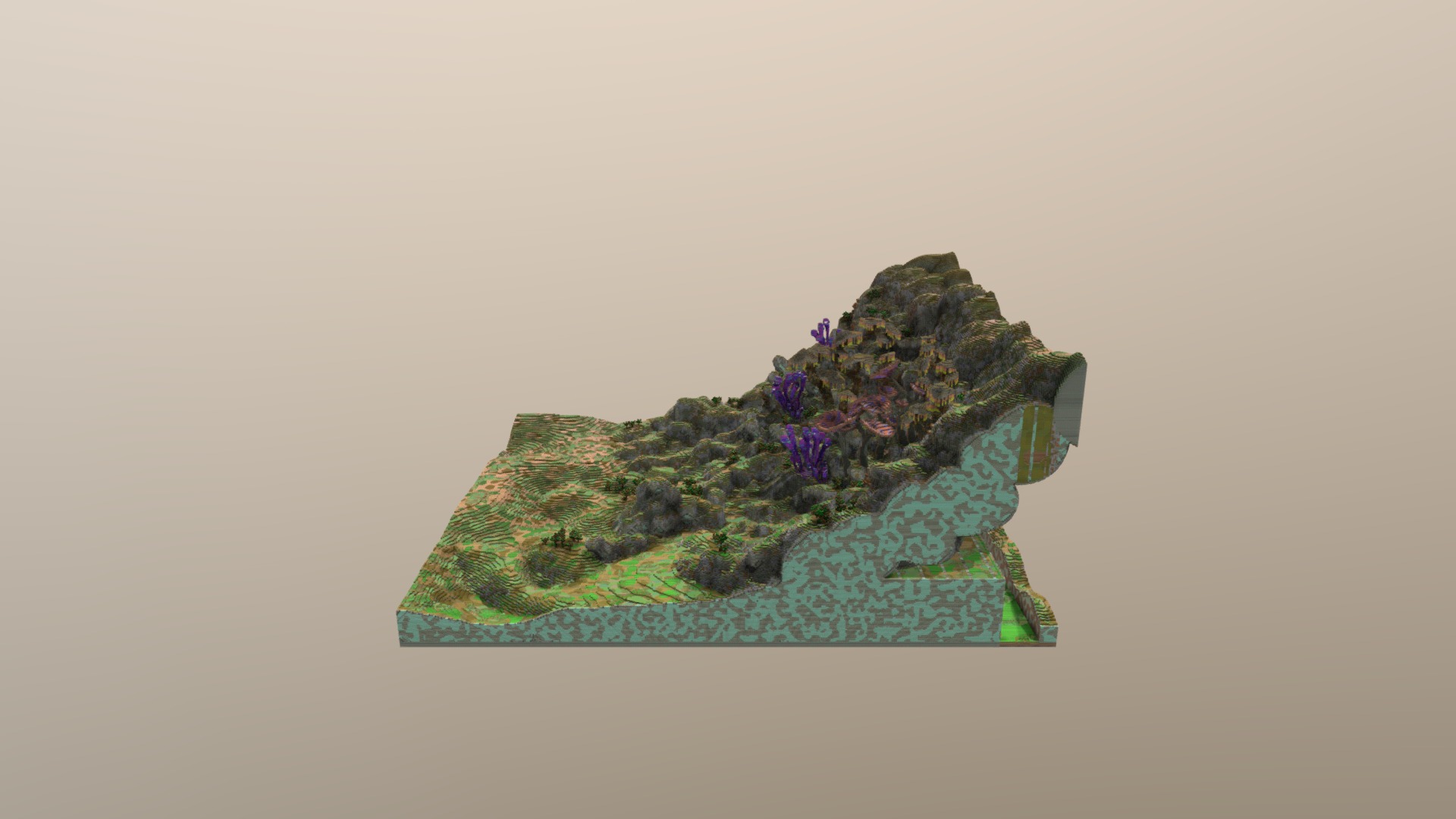 world - 3D model by marminecraf [a664f0f] - Sketchfab