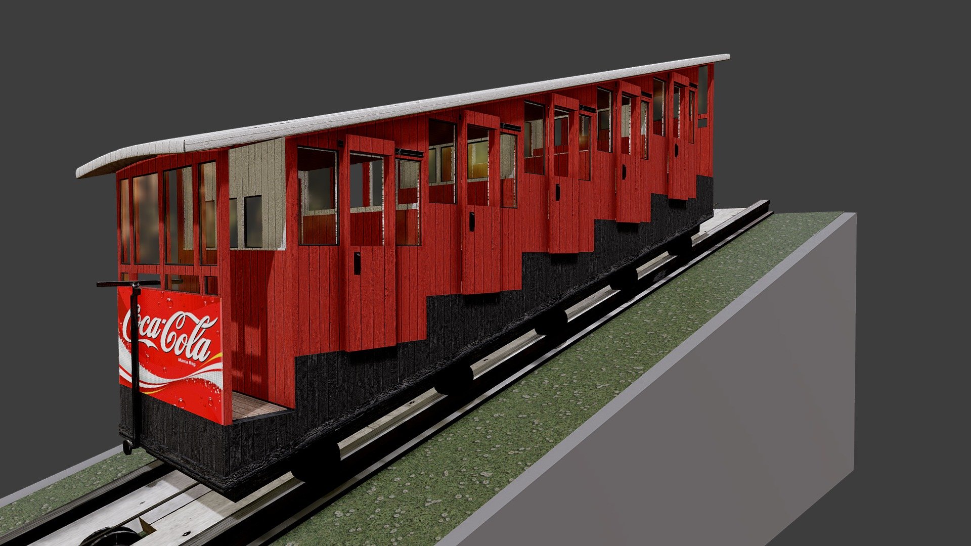 FUNICULAR MONTE IGUELDO SAN SEBASTIAN 3D - 3D model by sergiosuarez2515 ...