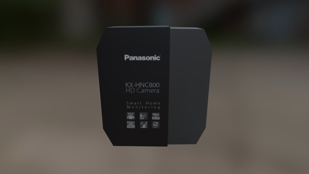Panasonic Box - 3D model by Marc Carey (@marcarey) [a666acc] - Sketchfab