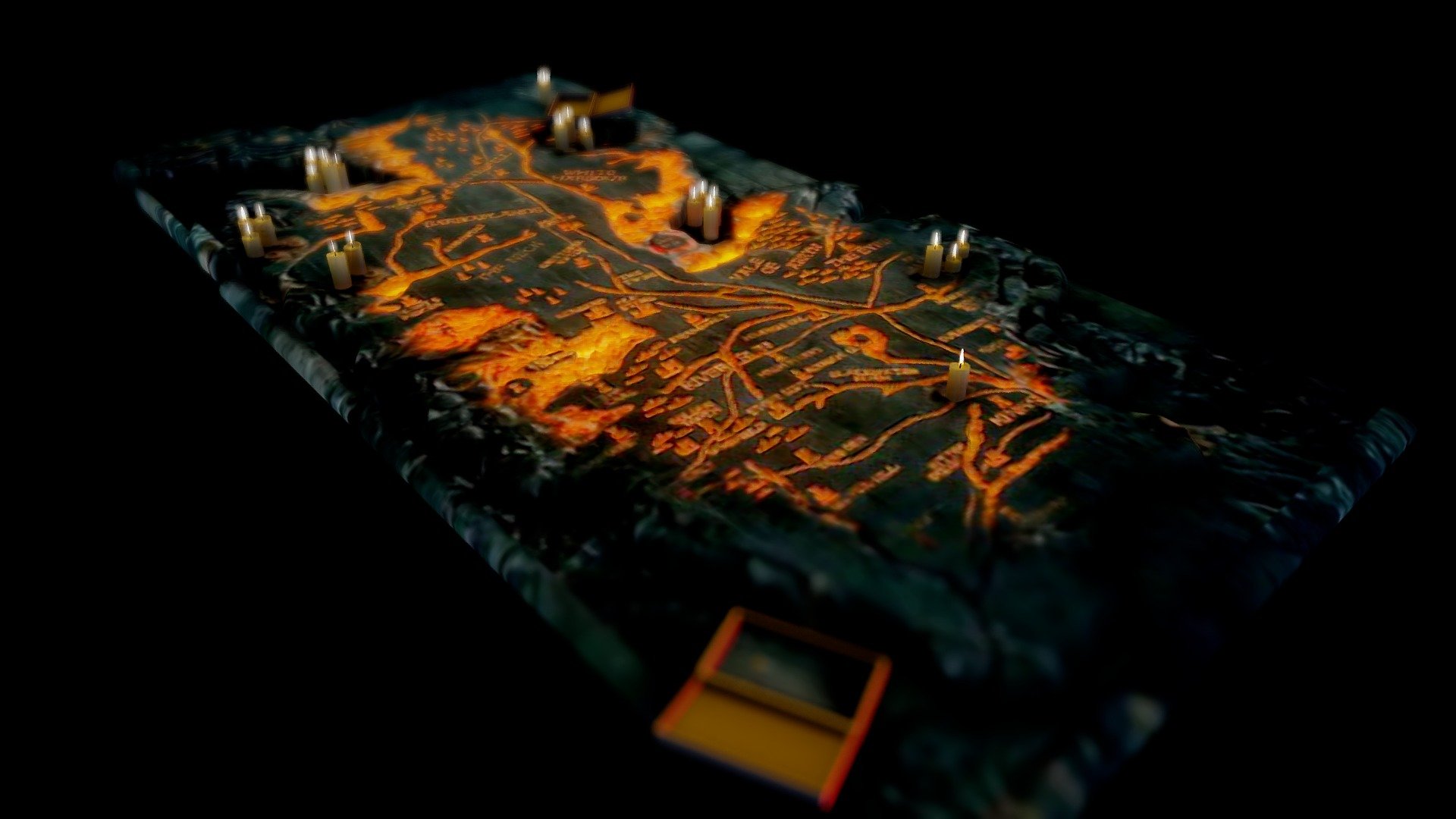 Painted Table W.I.P - Download Free 3D model by Chaitanya Krishnan ...