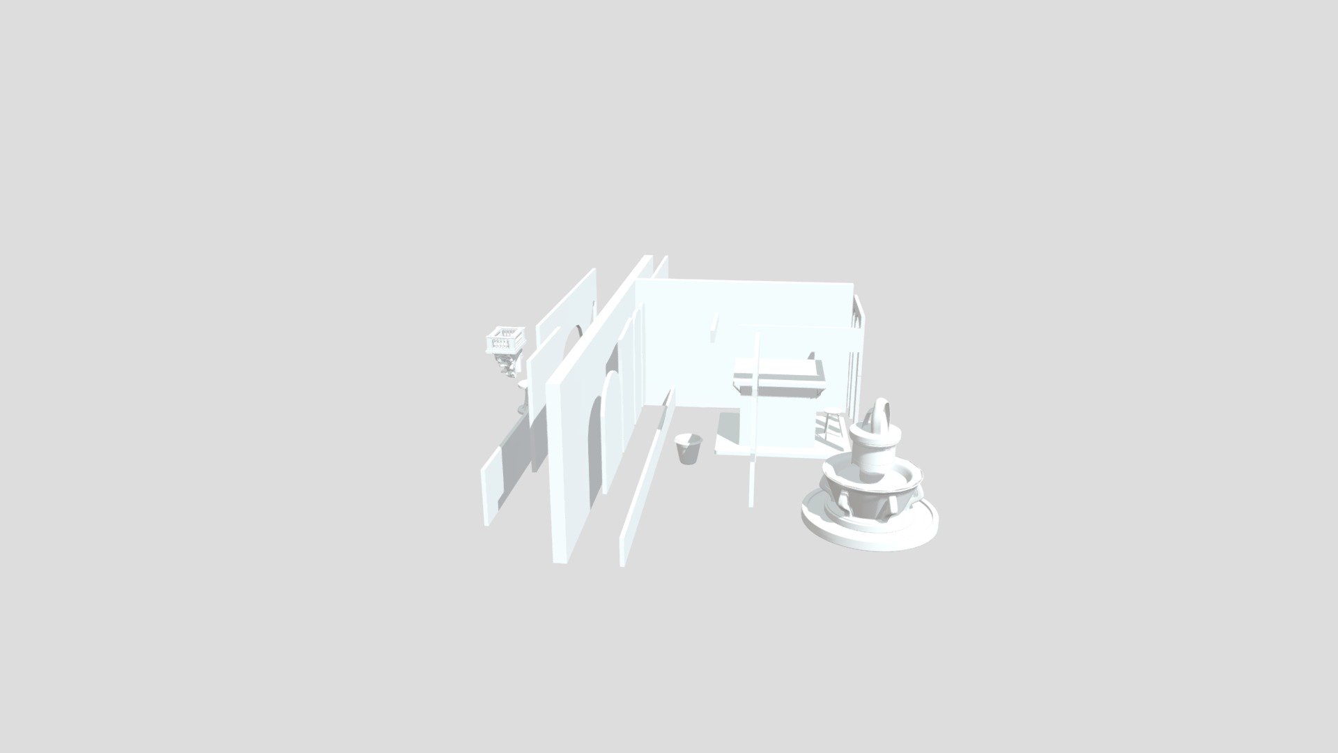 City in Reverie_WallsandObjects_Part1 - Download Free 3D model by RC11_CALM (@calm101) [a66700a ...