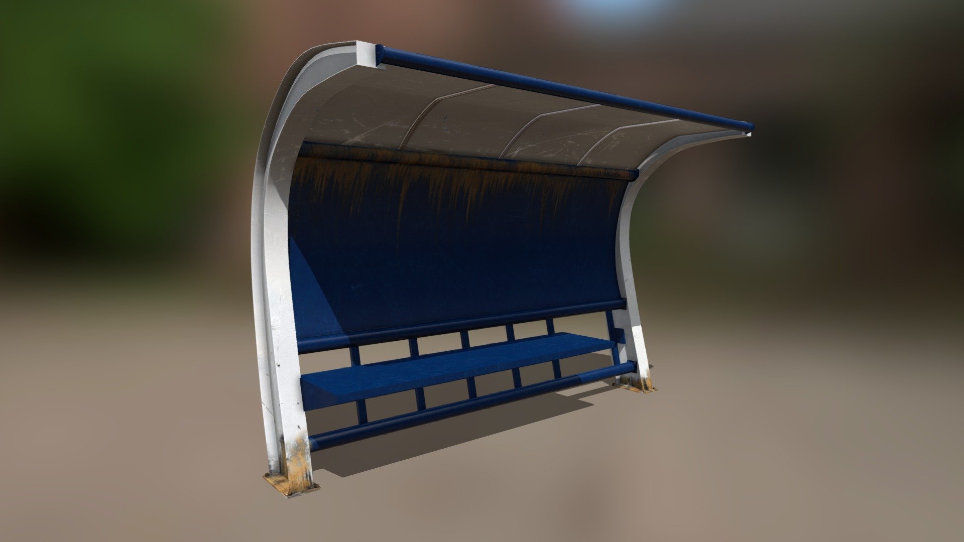 BRAZILIAN BUS STOP - Download Free 3D model by ijiklvn (@kelvin ...