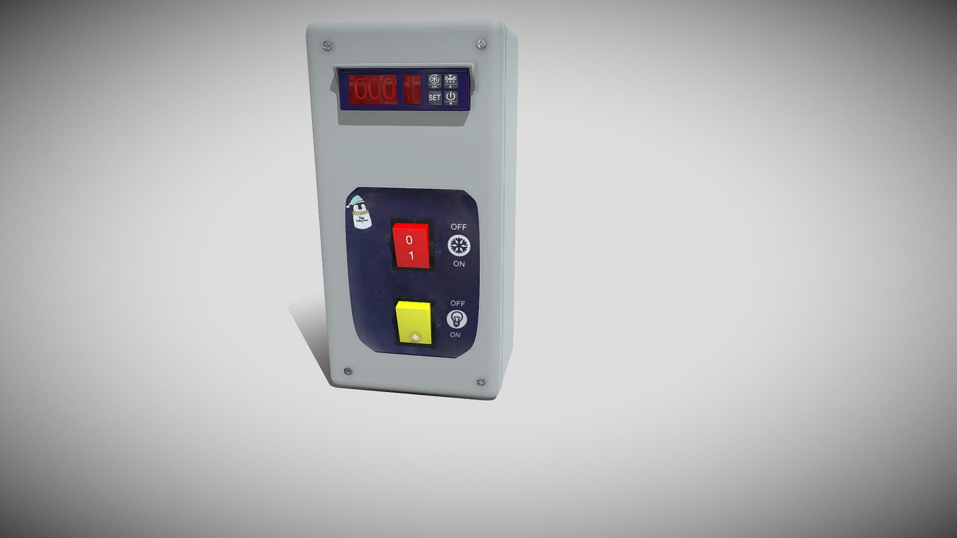 control panel - 3D model by Buraksoker [a6699c2] - Sketchfab