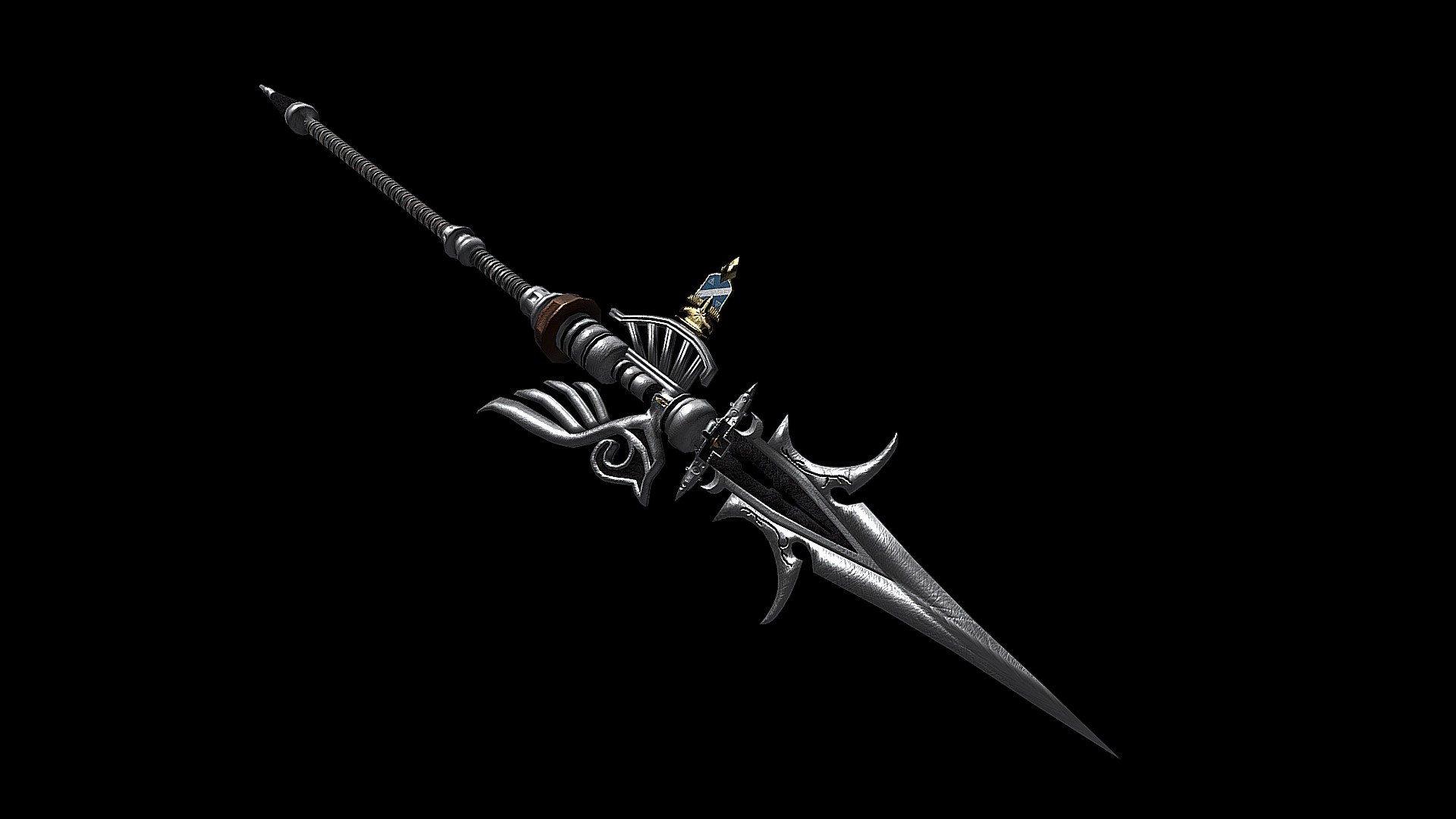 Wivern Lance - 3D model by Foxial (@DragonDojimaLegendFoxial) [a66a029 ...