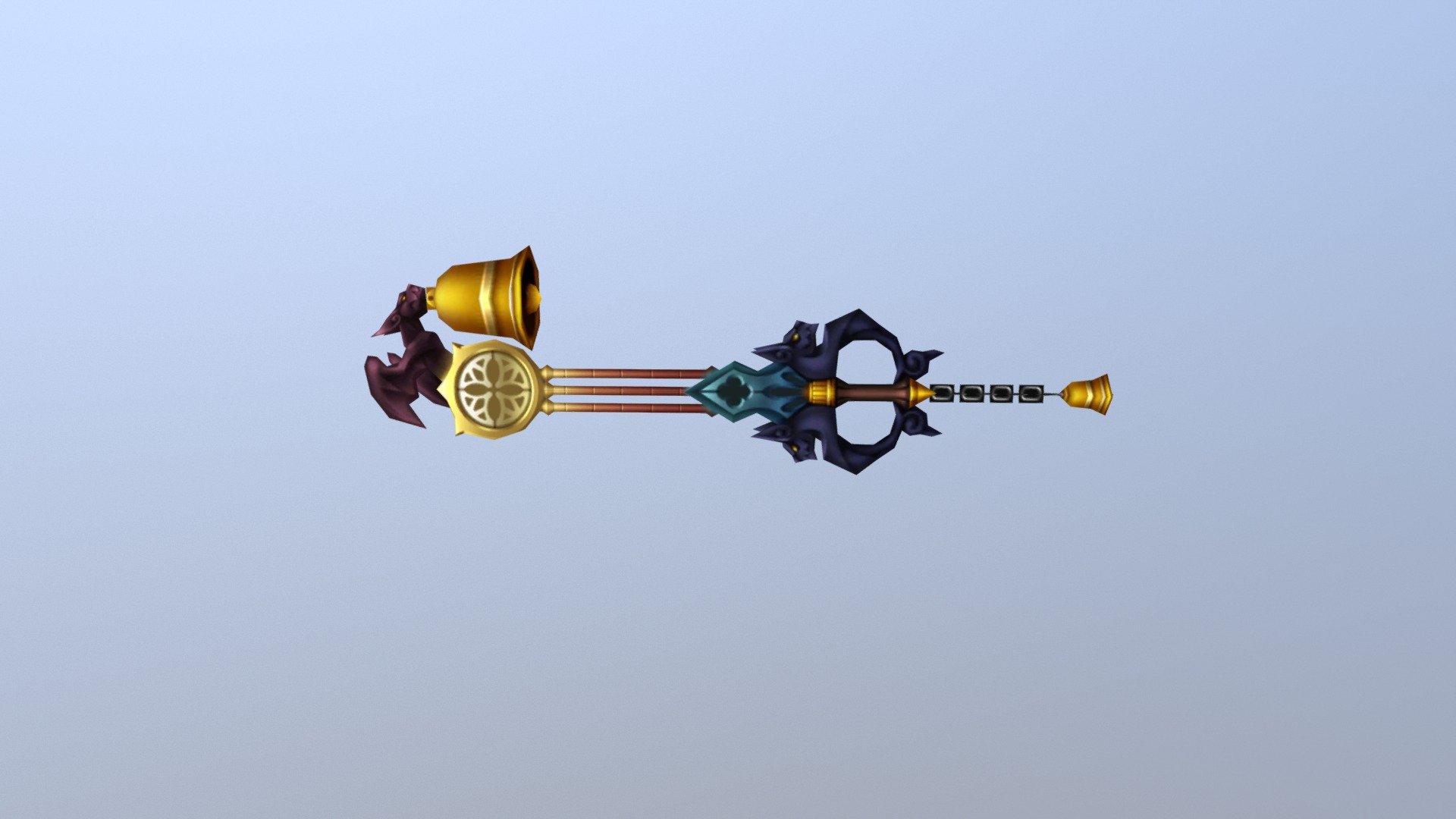 Kingdom Hearts - Guardian Bell - 3D model by peedr0o0 [a66a1b4] - Sketchfab