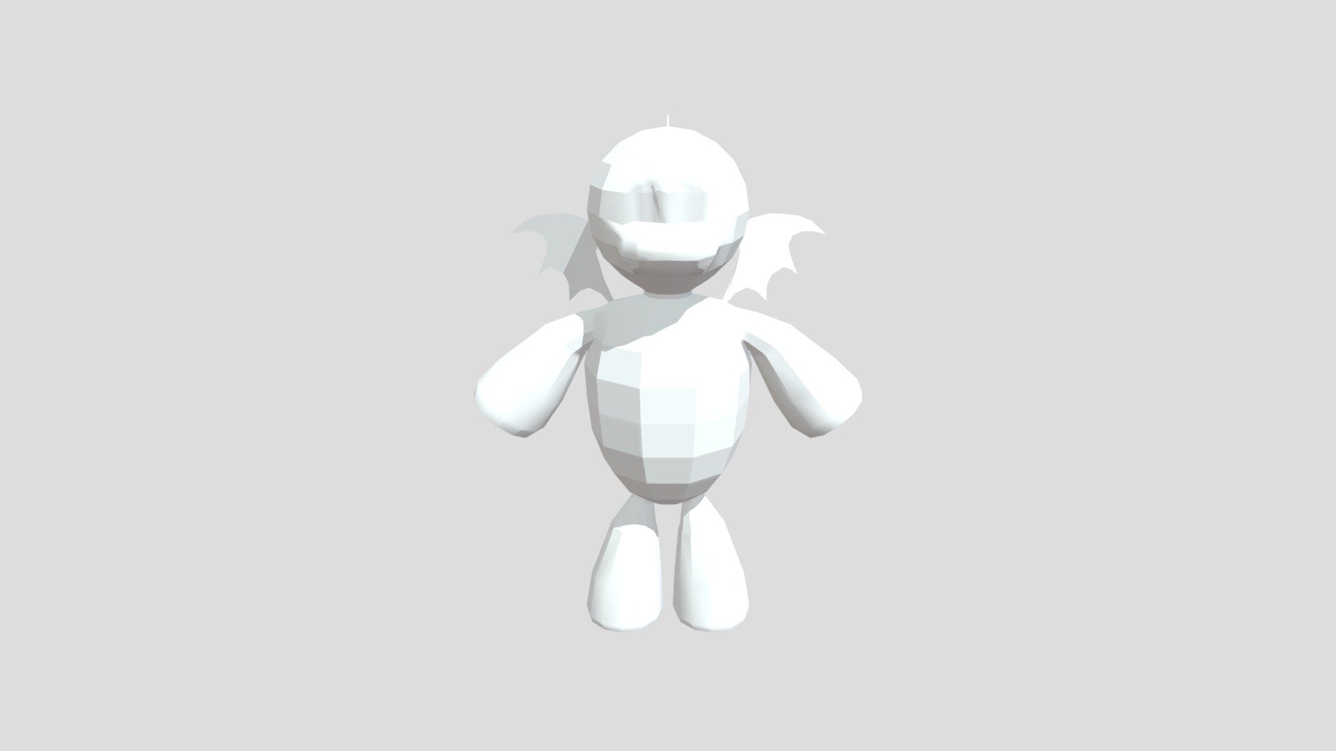 Chibi Dragon - Low Poly - Download Free 3D model by ballardgn [a66ac0f ...