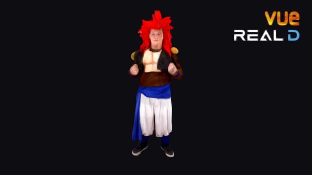gogeta - 3D model by RealD [a66c8a9] - Sketchfab