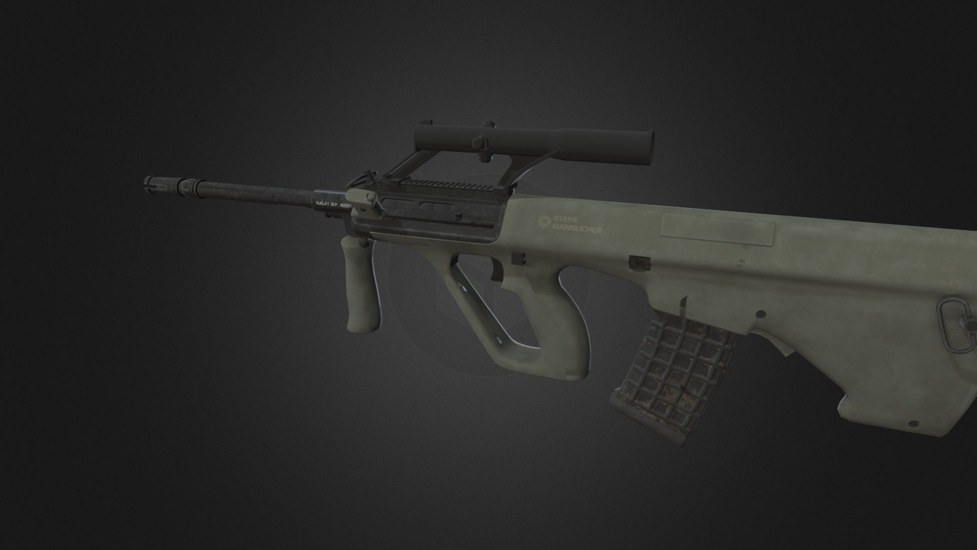 AUG A3 PBR - 3D model by ErhanMatur [a66e392] - Sketchfab