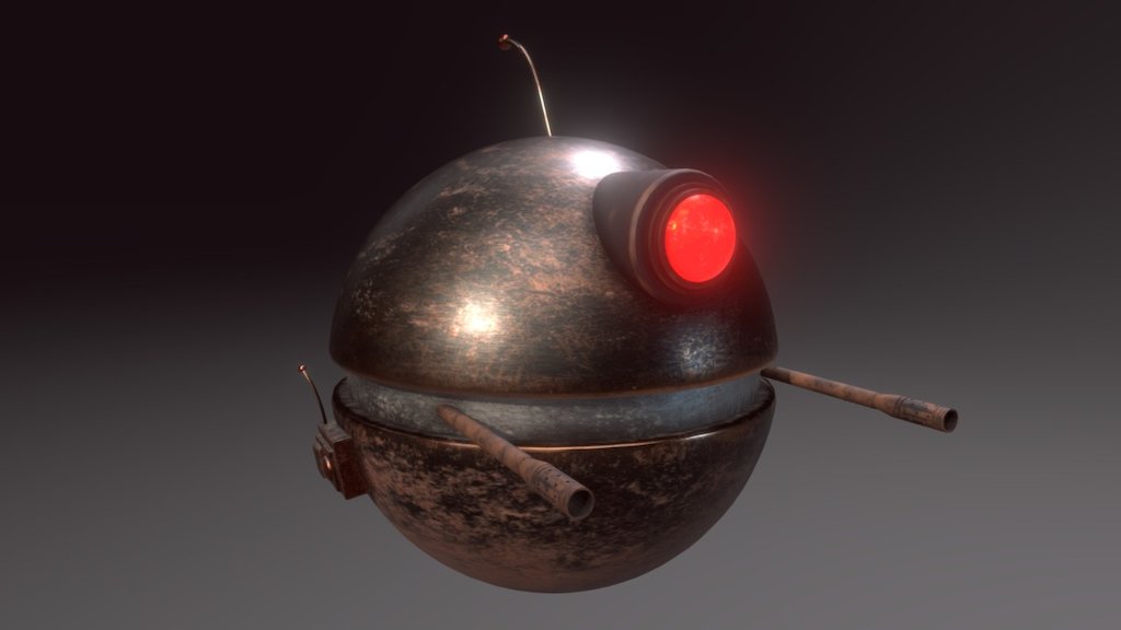 Robot Enemy (For future VR title) - 3D model by Mughz (@SmashTeen ...