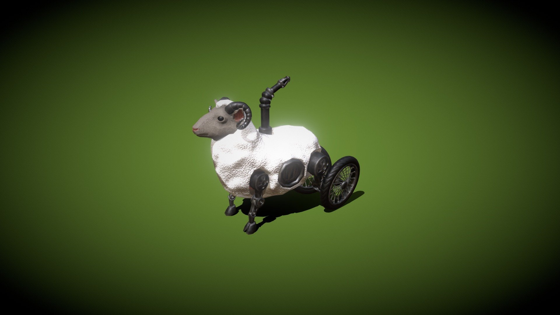 Mechanical Sheep - Buy Royalty Free 3D model by Caledhril (@caledhril ...
