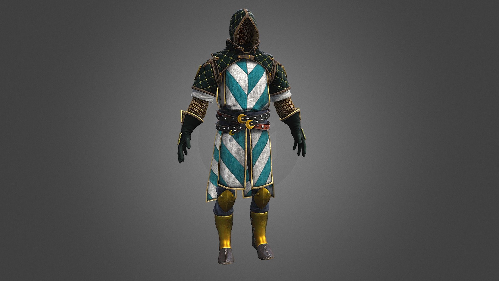 Mideval Tunic - 3D model by Portalarium [a6709f5] - Sketchfab