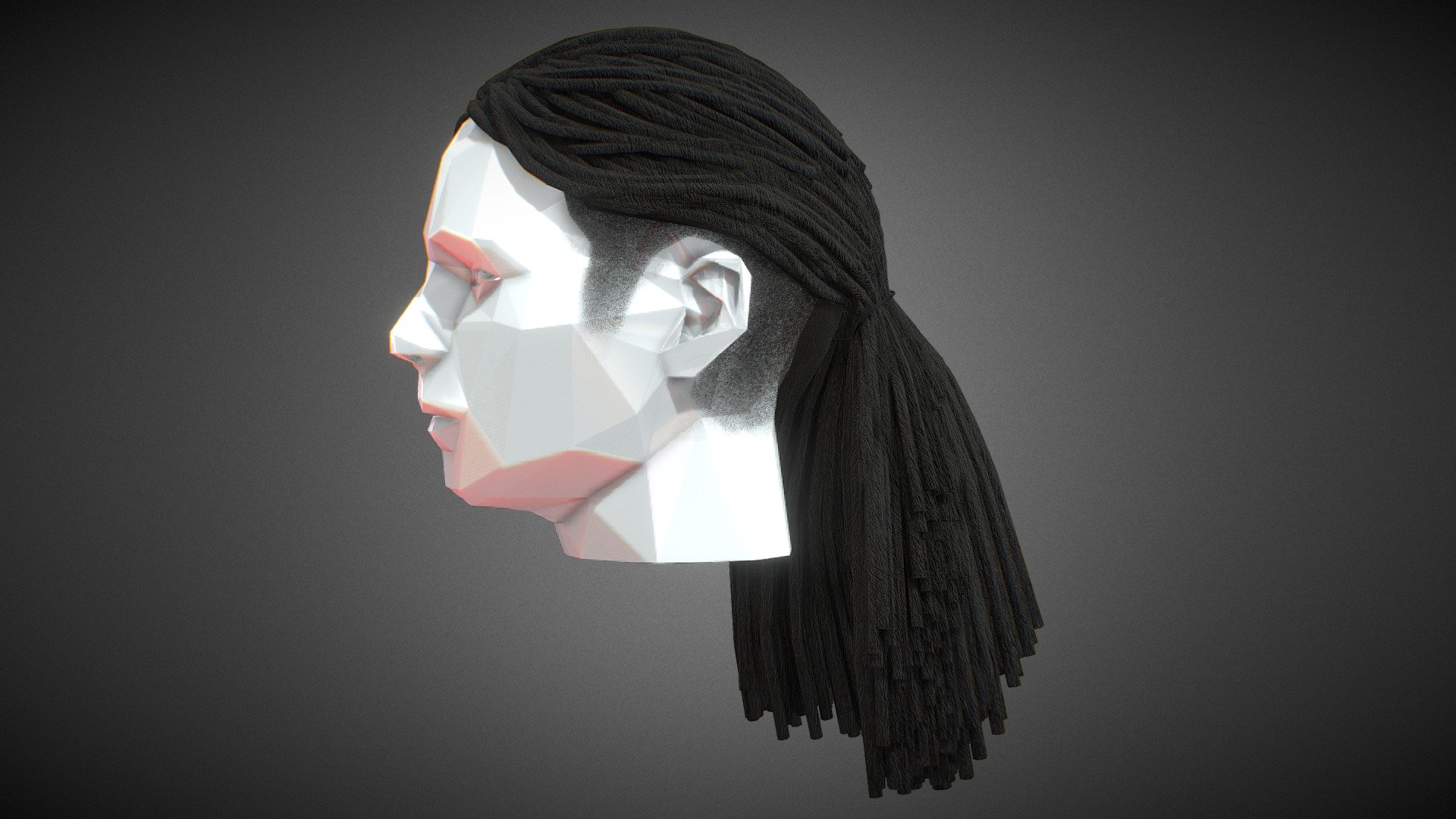 Long Dreads 5 - Ponytail - Buy Royalty Free 3D model by Tiko (@tikoavp ...