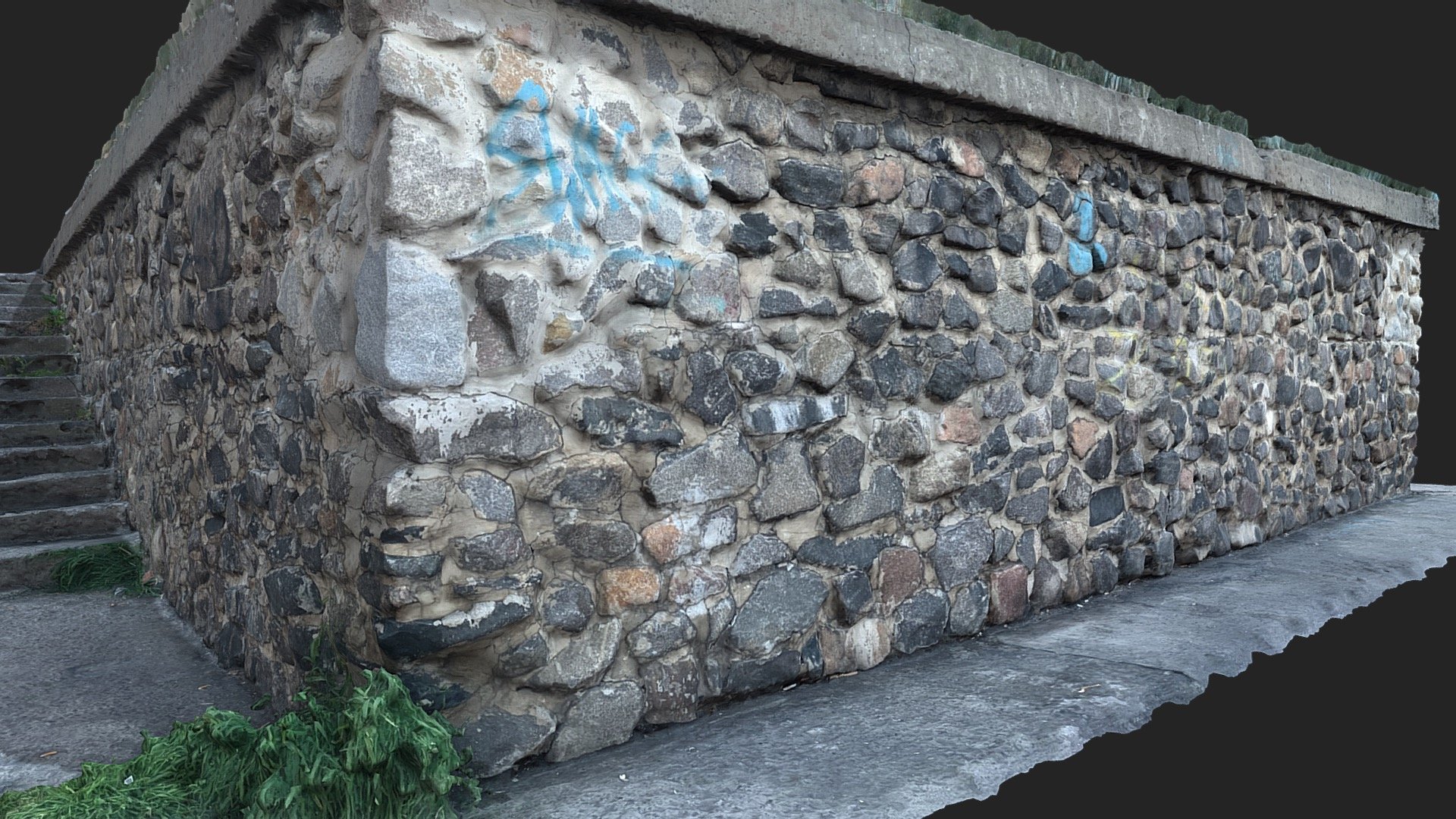 Wall Stone - 3D model by Forest Run Forever (@2w) [a67344d] - Sketchfab
