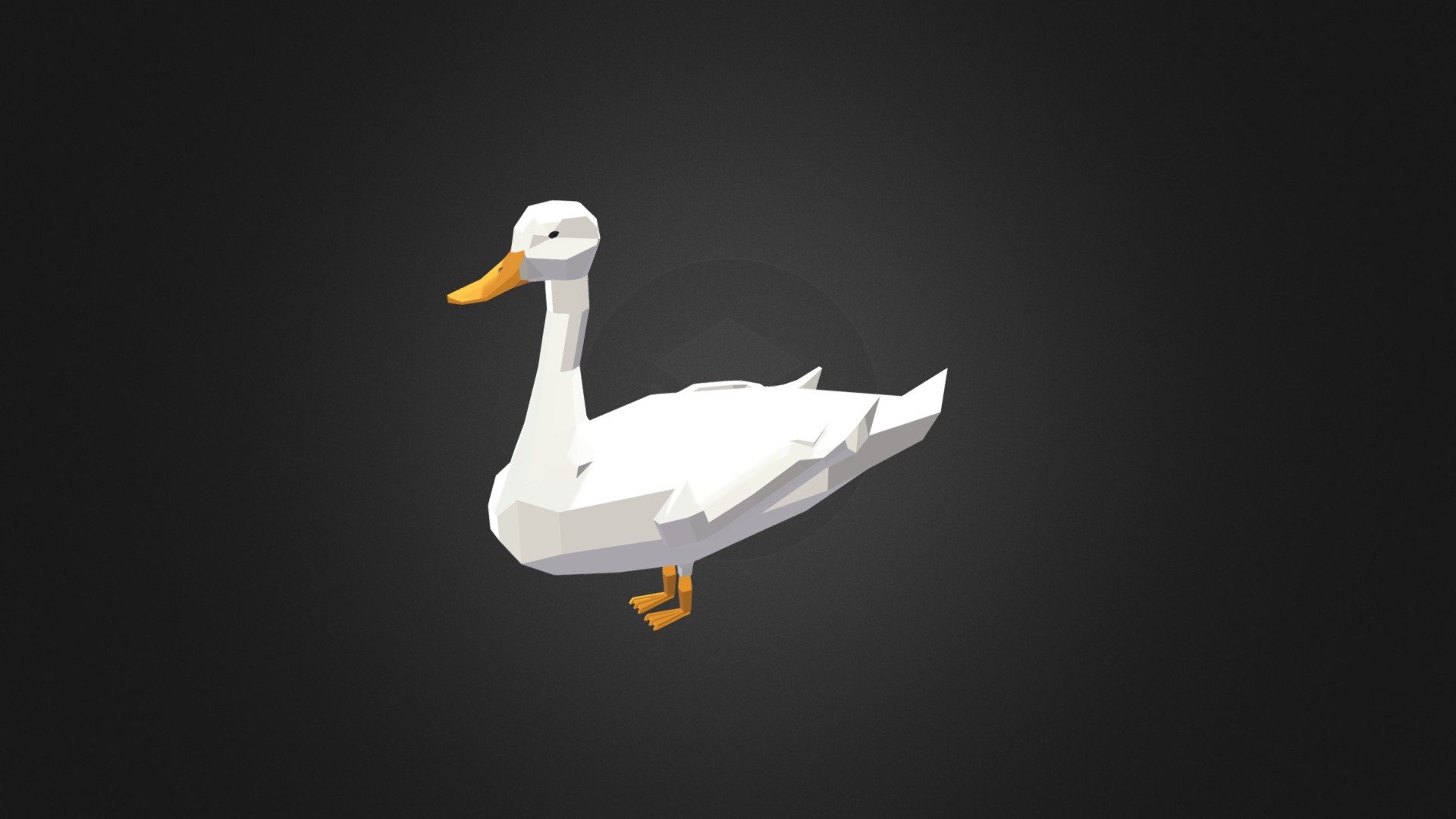 Duck - Low Poly, Rigged - Download Free 3D model by TheRedLemon ...