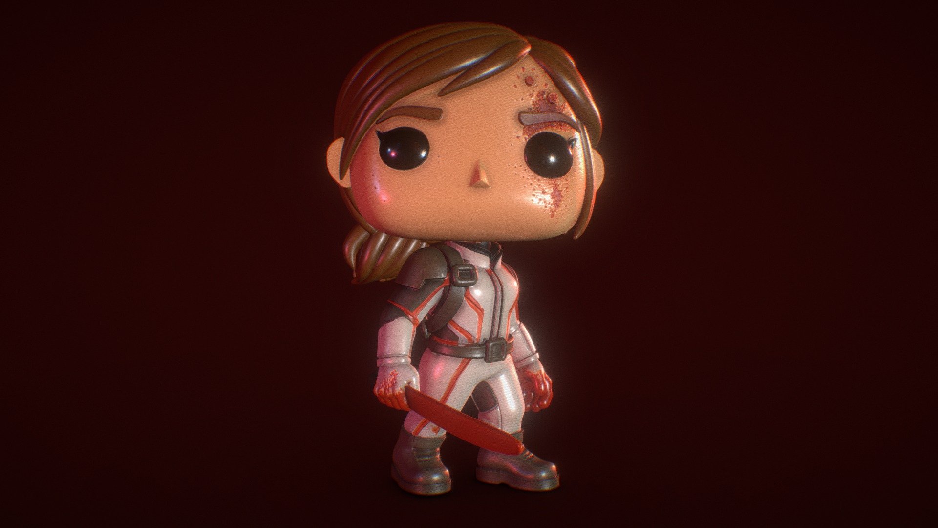 The last of us - Ellie Savage Starlight-FunkoPop - Download Free 3D ...