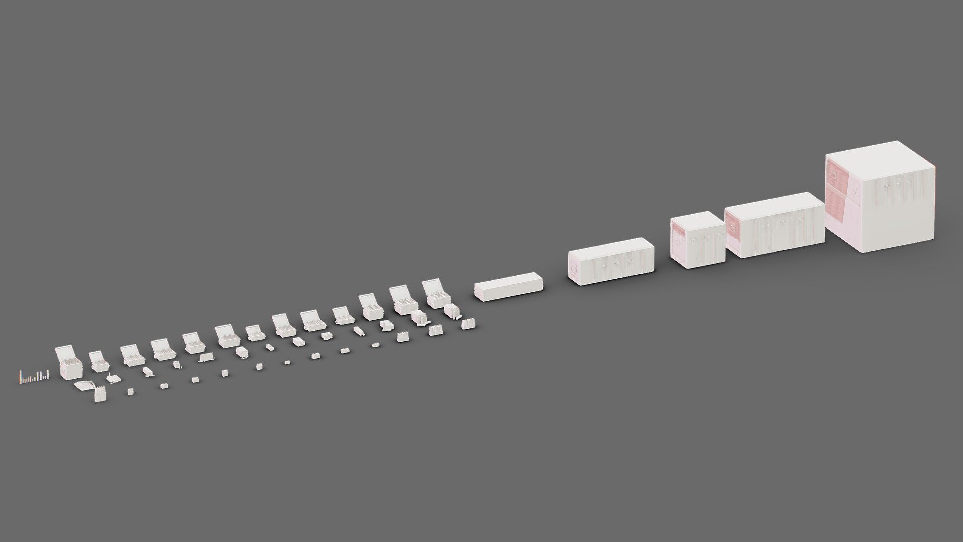 Ammunition & Military Collection (Textured) - Buy Royalty Free 3D model ...
