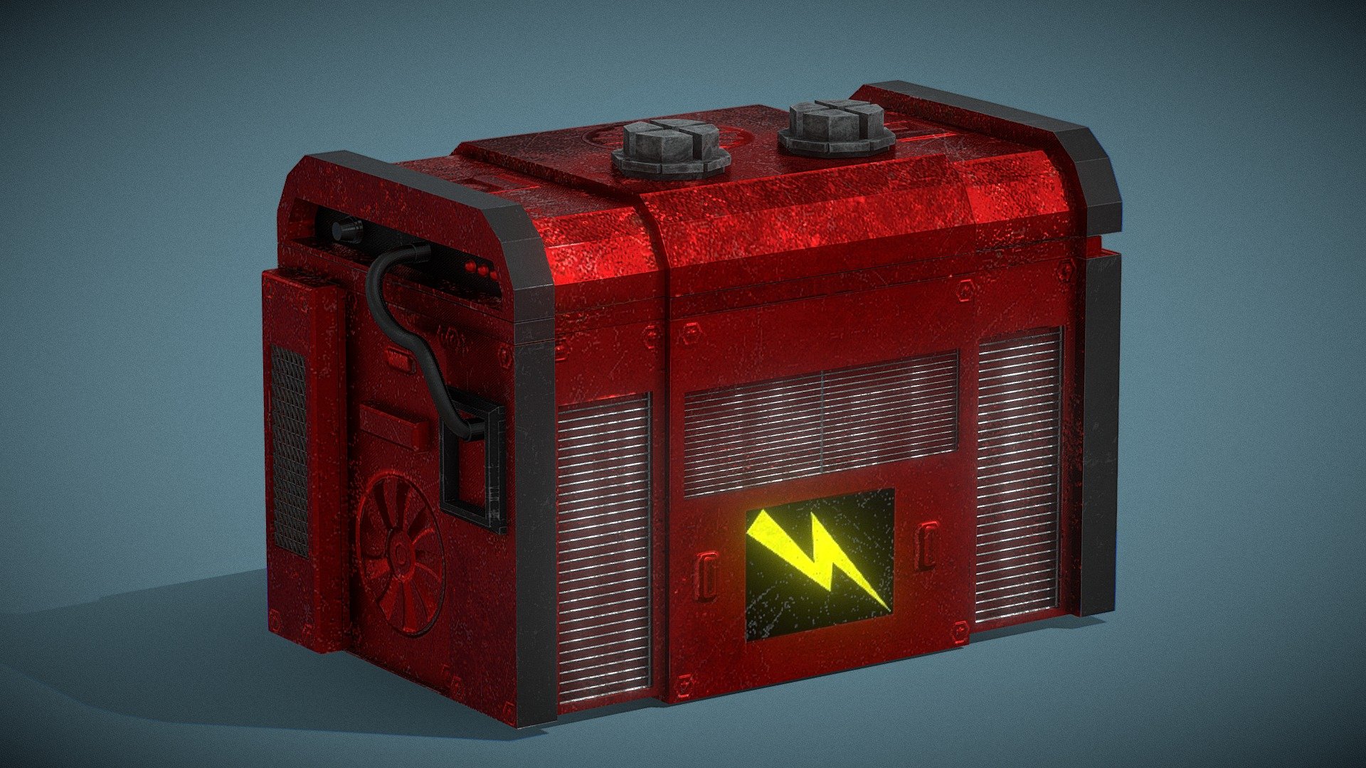 SCIFI_GENERATOR GAME READY PBR - Buy Royalty Free 3D model by YASH ...