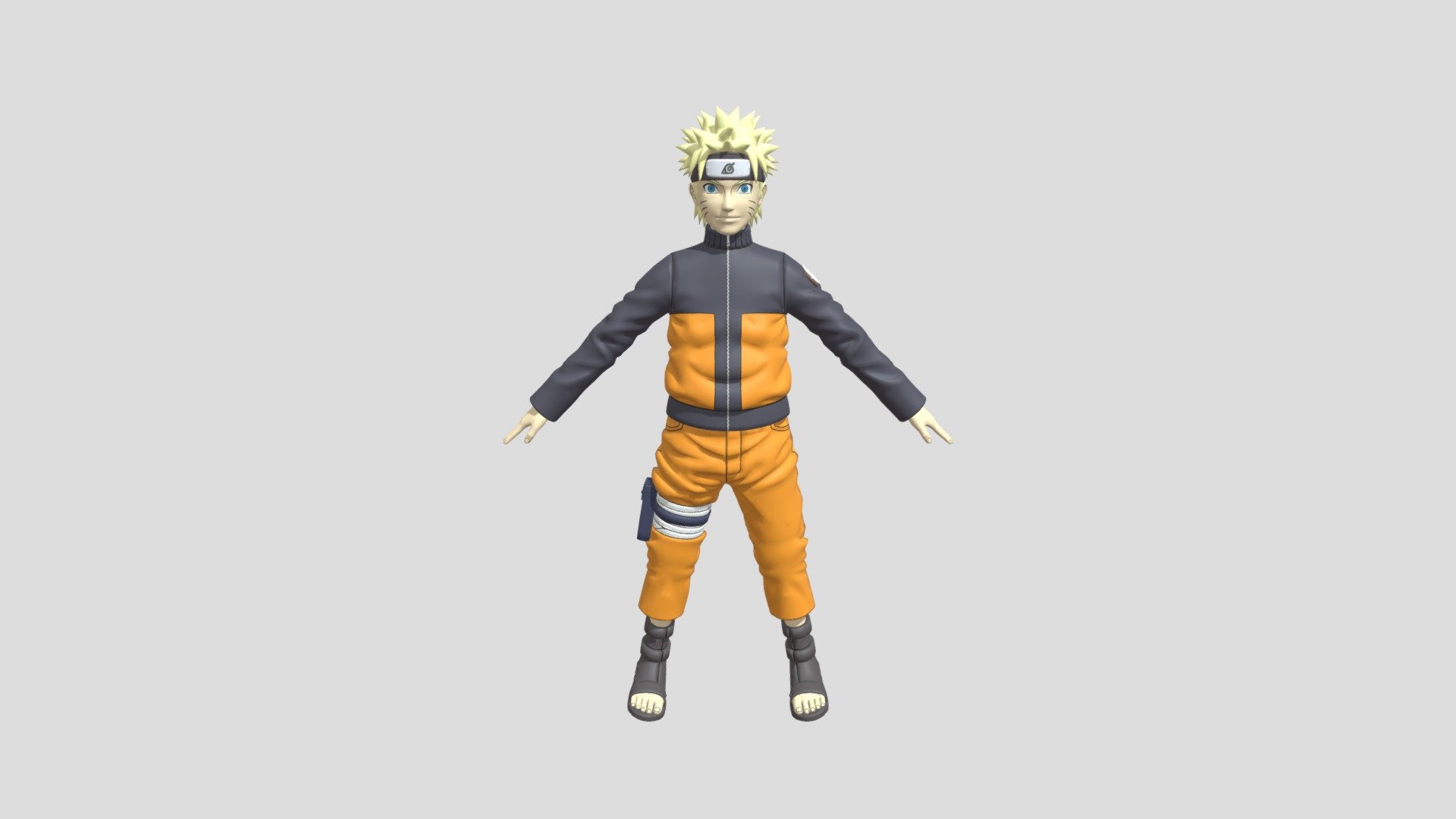 Naruto Uzumaki - 3D model by Tigerar1 (@allanromanreyes) [a676e63 ...