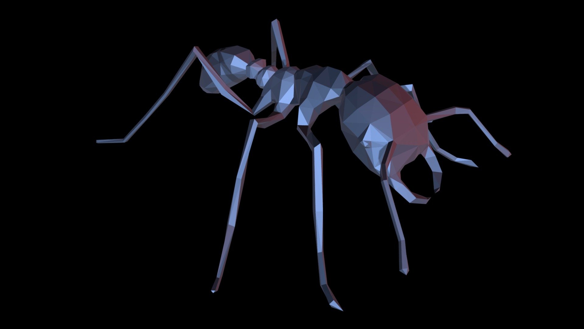 ANT LOWPOLY PRINT 3D - Buy Royalty Free 3D model by DTA DESIGN STUDIO ...