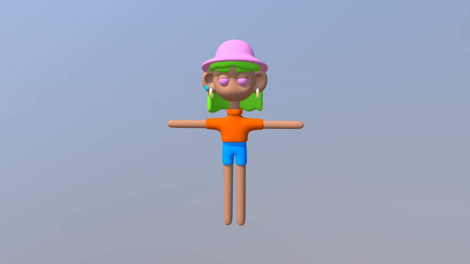 Cute stylized 3D character - Download Free 3D model by Laura.GV ...