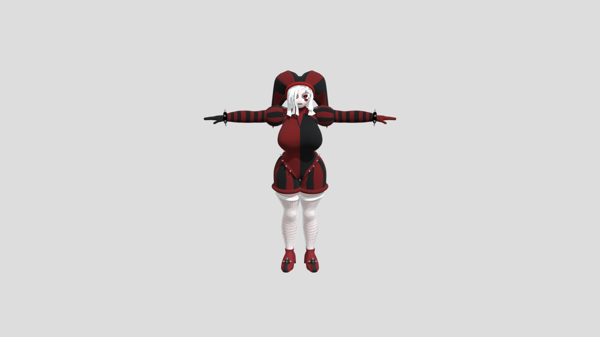 Pomni Gotic - Download Free 3D model by gato2.03d (@gat2.03d) [a67b48c ...