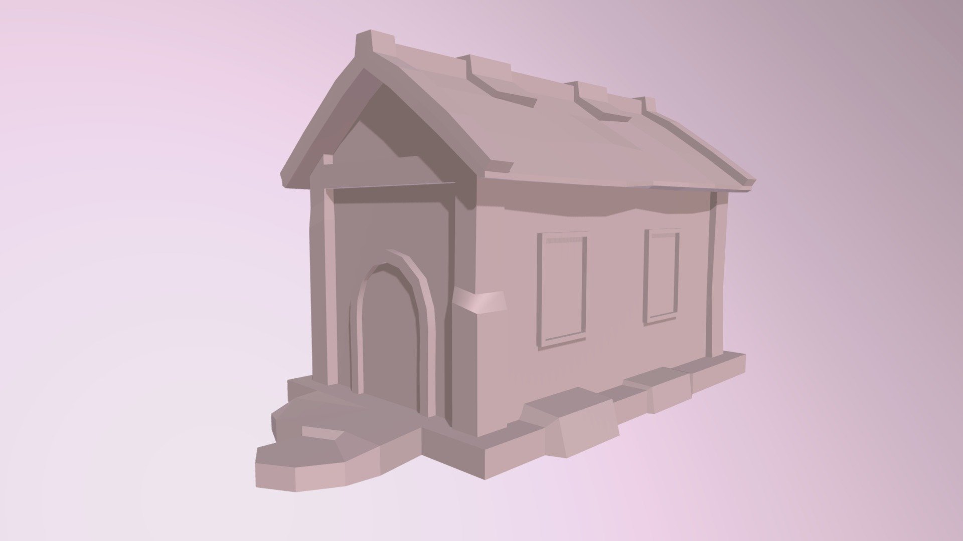 Small cozy house - 3D model by TheWazzin [a67c699] - Sketchfab