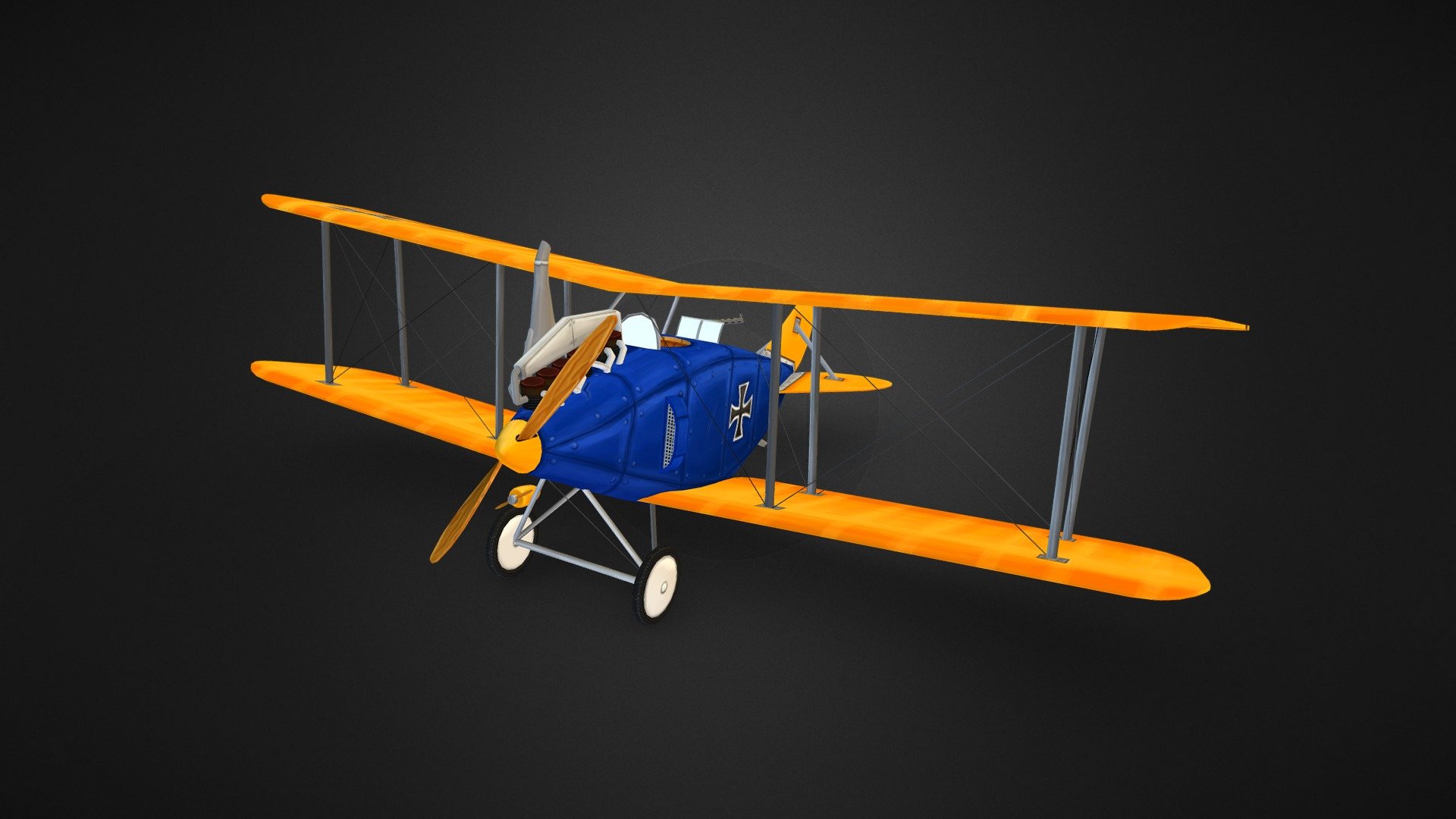 Stylized Plane DFW C.V - 3D model by Remco Jacobs (@RemcoJacobs ...