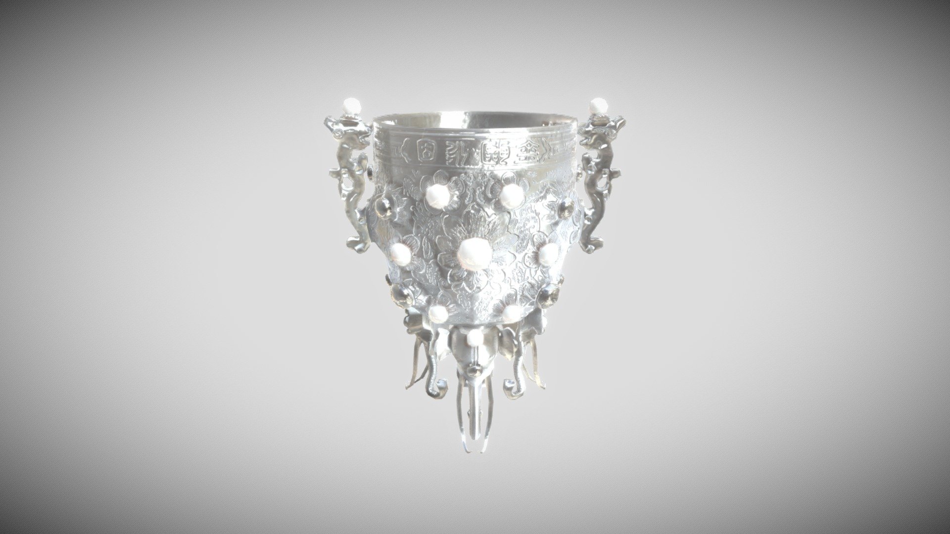 Chinese-ancient-artifact-cup - 3D model by zibot [a67d6ad] - Sketchfab