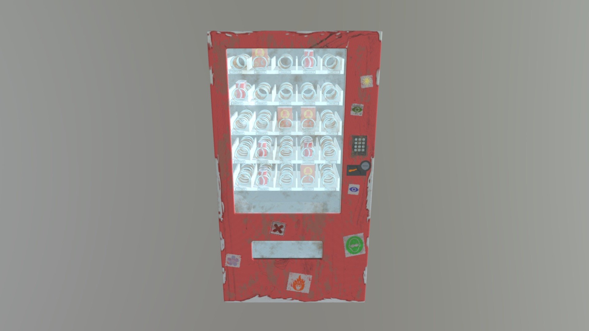 Old Vending Machine - 3D model by Nulun (@0nul0) [a67e71a] - Sketchfab