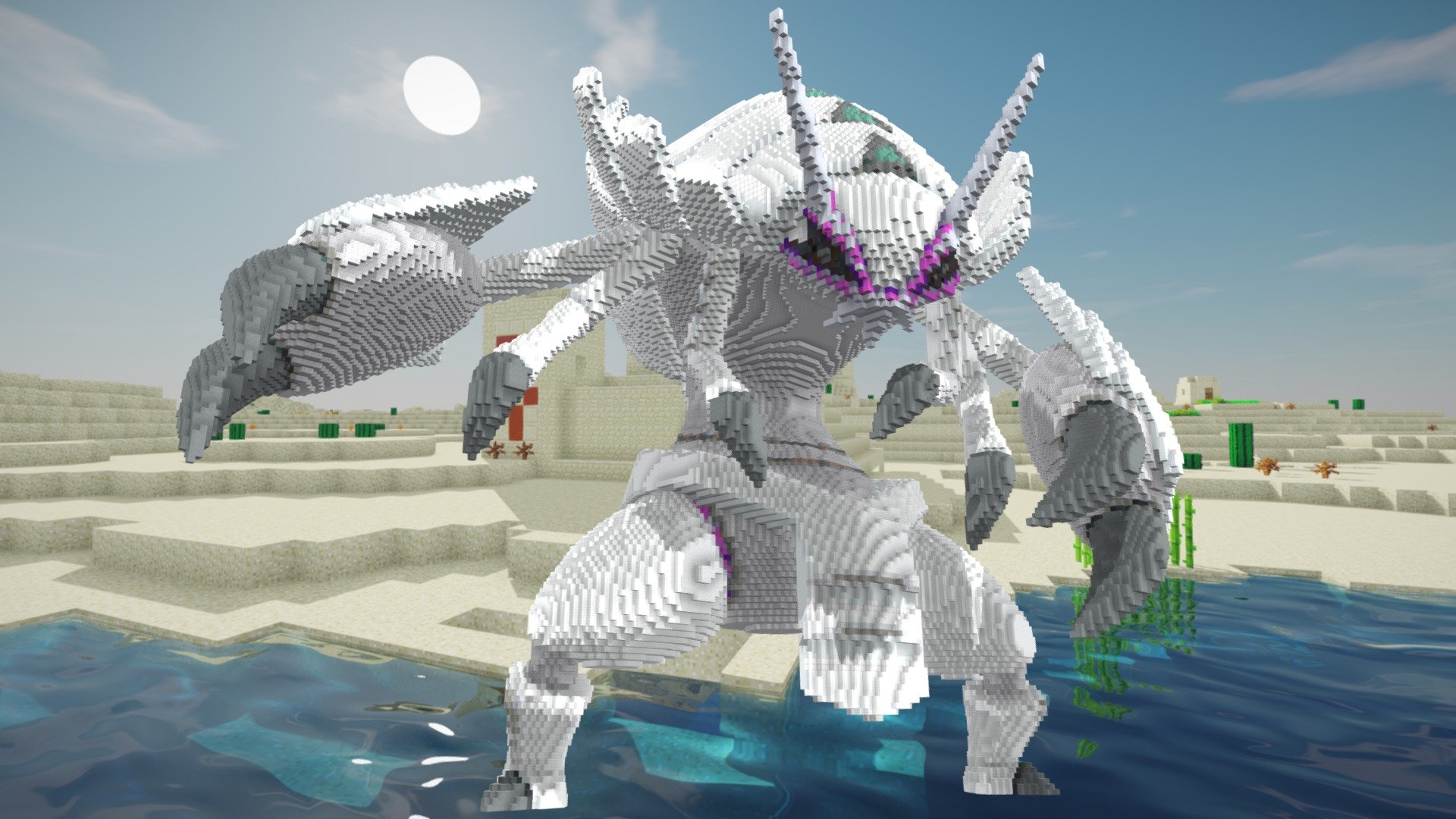 Minecraft Golisopod Build Schematic - 3D model by inostupid [a67edbf ...