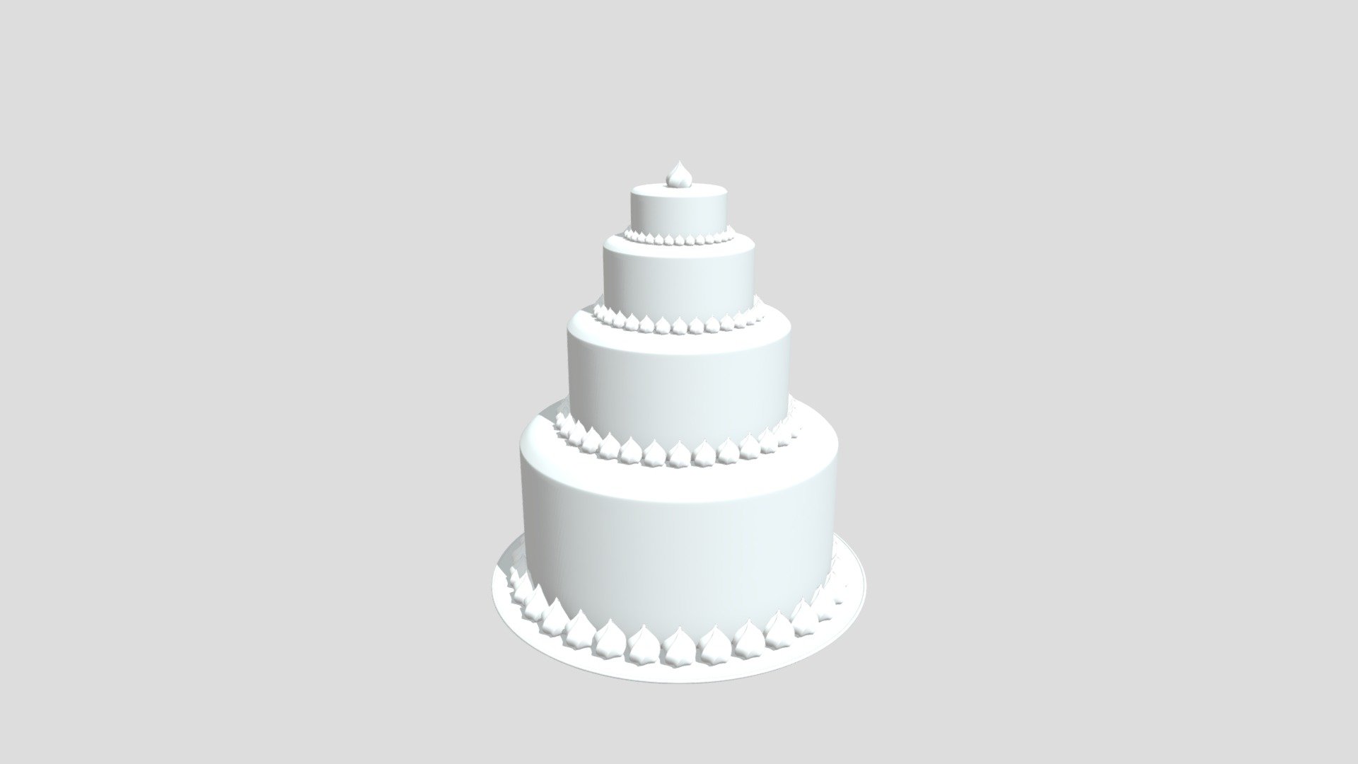cake - 3D model by tonihollis [a67fd98] - Sketchfab