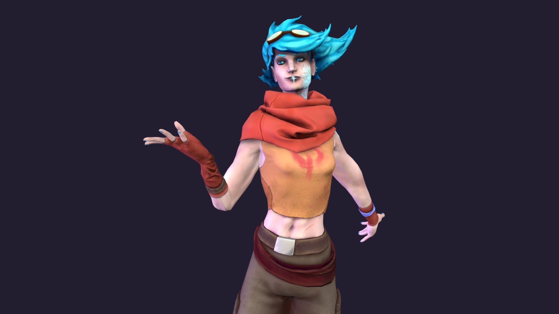 Steampunk / Sci-Fi - Character - 3D model by Christian Schenk ...