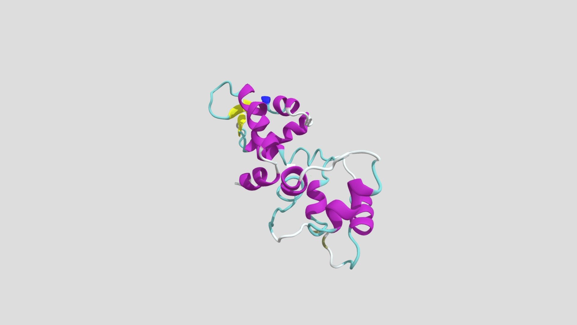 Conformational Transition of troponin - Download Free 3D model by ...