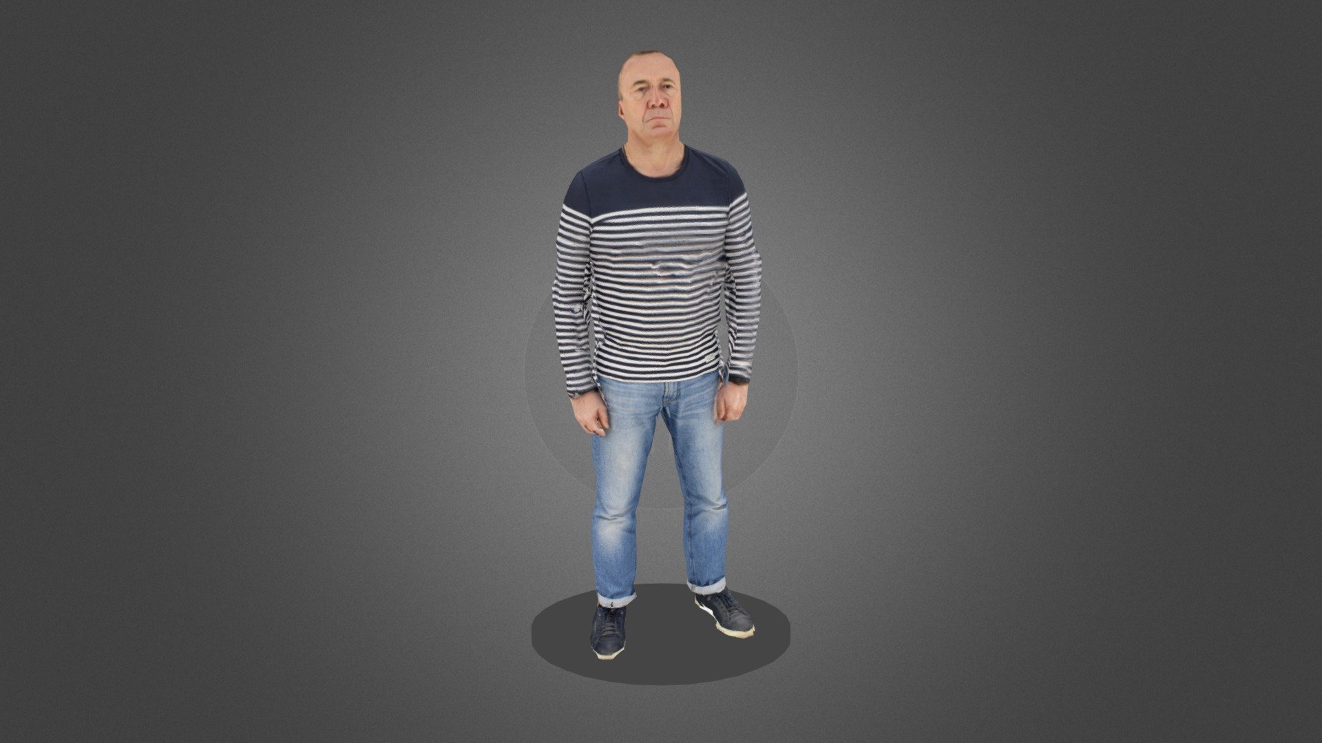 Man body retopology - Download Free 3D model by anton.zubenko [a6832d6 ...