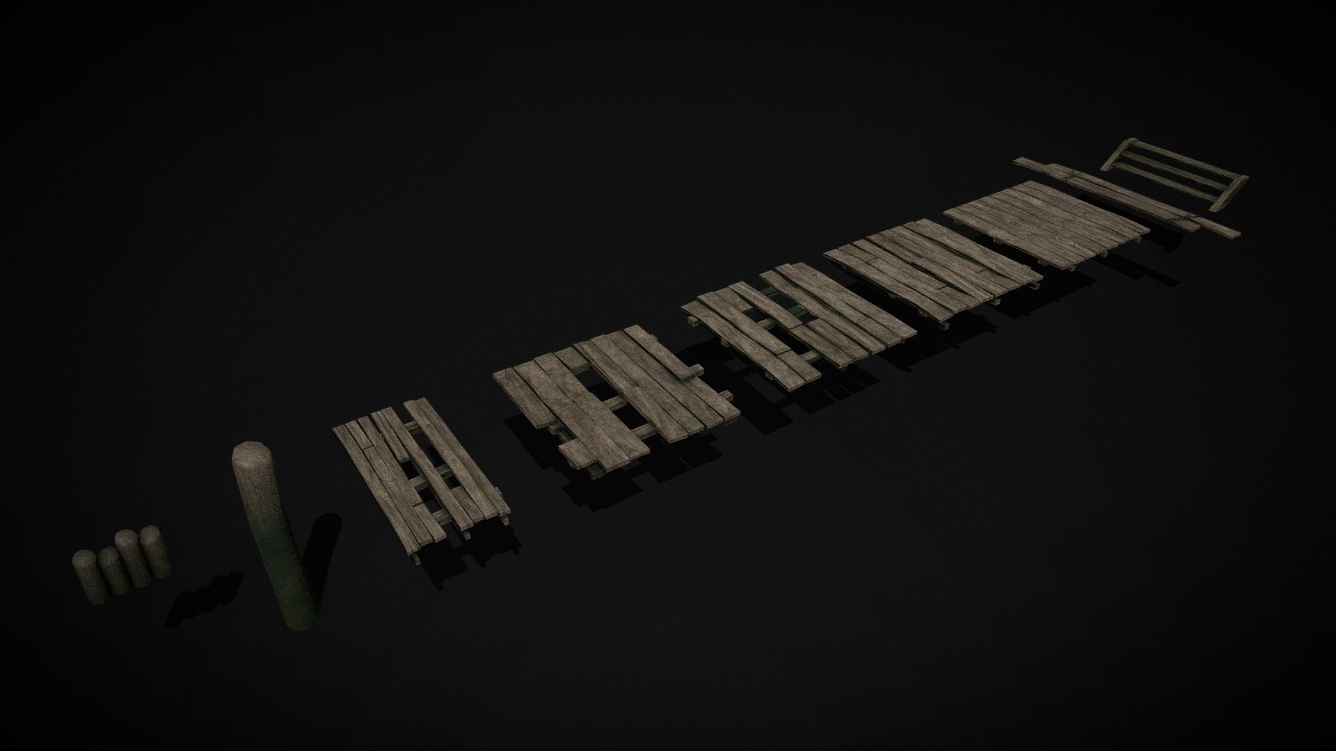 Modular Dock - 3D model by Jack M (@Jack_Miles) [a683c55] - Sketchfab