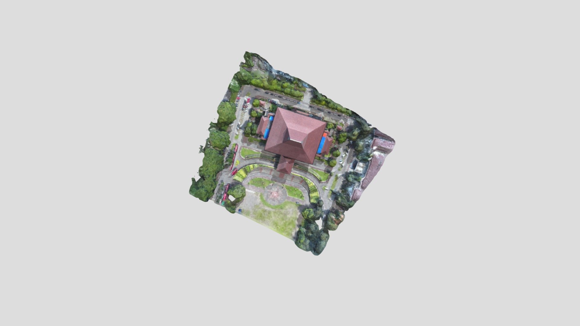 3D MODELLING GRAHA SABHA PRAMANA UGM - Download Free 3D model by ...