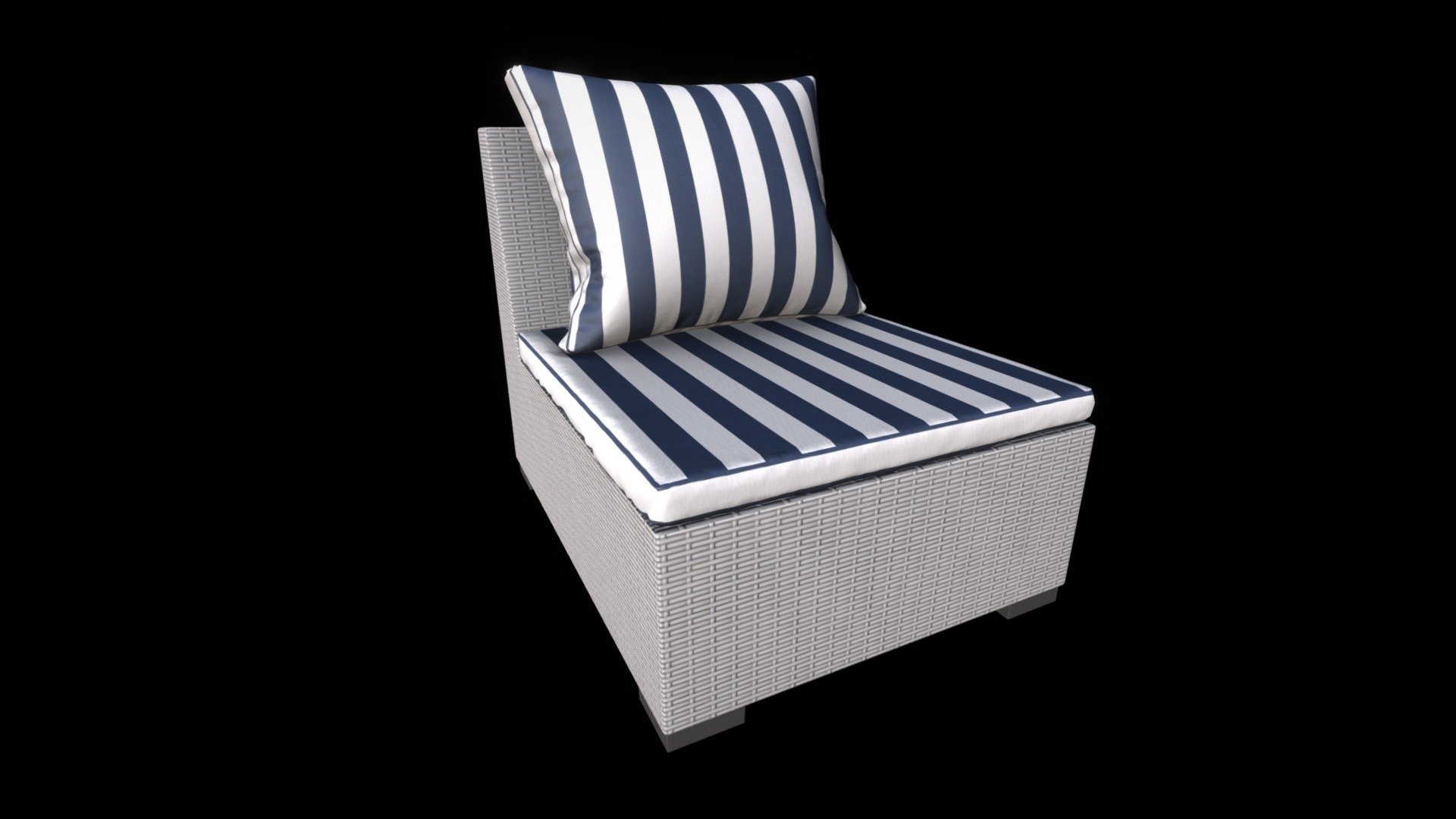 Armchair Rotang - 3D model by Arthur Zenkovich (@arthurzenkovich ...