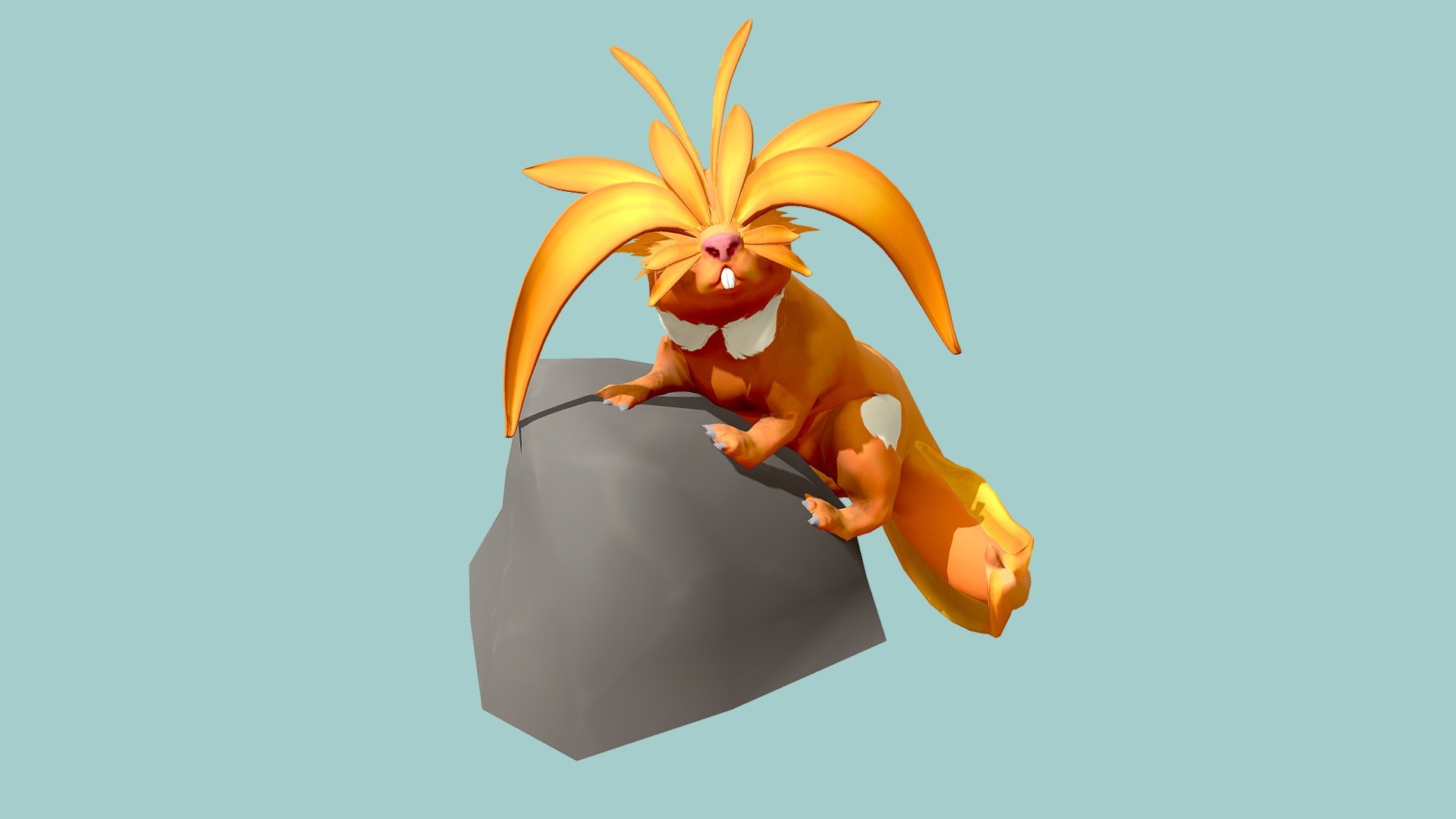 Stylized Creature - 3D model by Skyvaaheri (@Skyvaaheri97) [a685671 ...