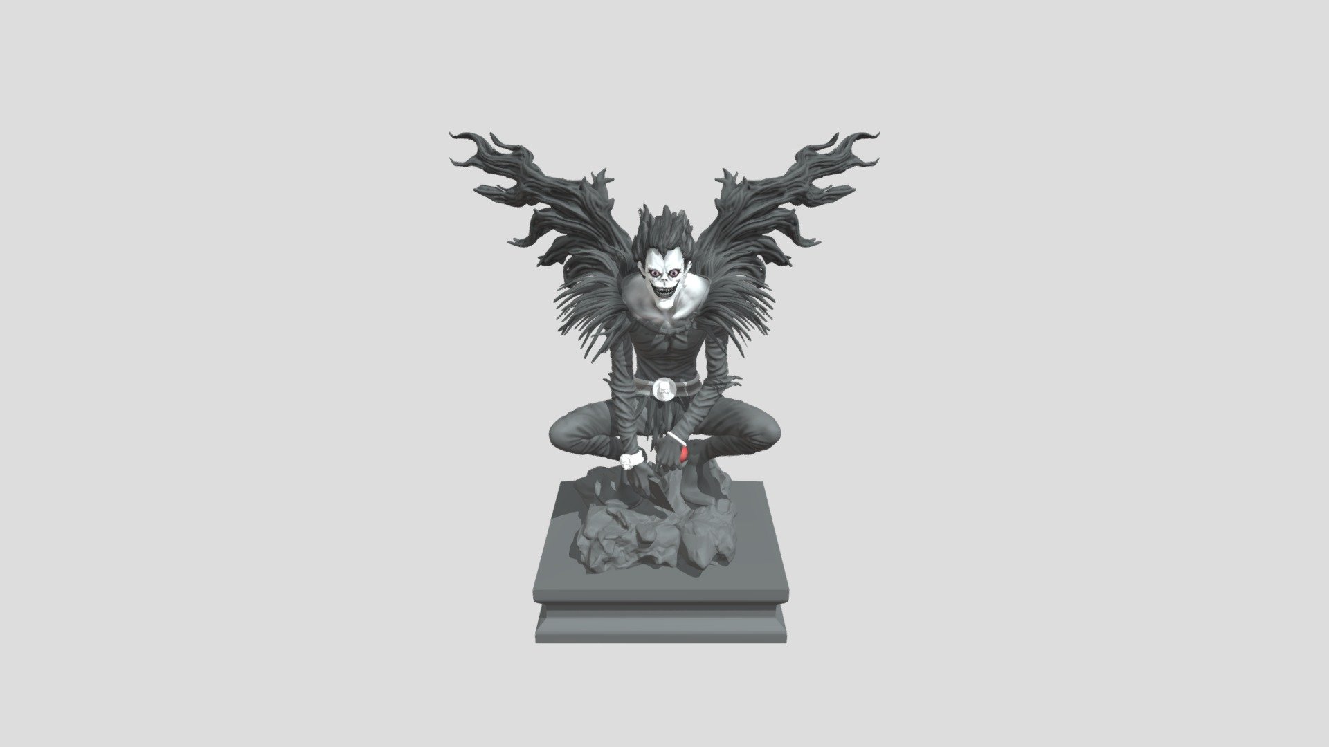 ryuk - 3D model by uwut [a6857f5] - Sketchfab
