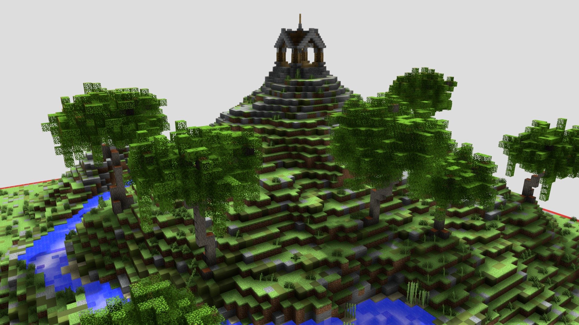 Minecraft River KOTH - 3D model by zenwood (@amir.saranbih) [a686322 ...