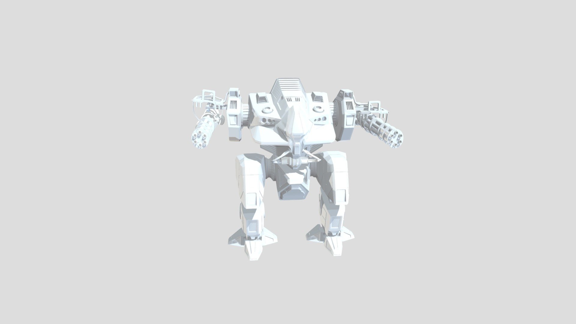 Titan Mech - Download Free 3D model by milo.melton [a687352] - Sketchfab