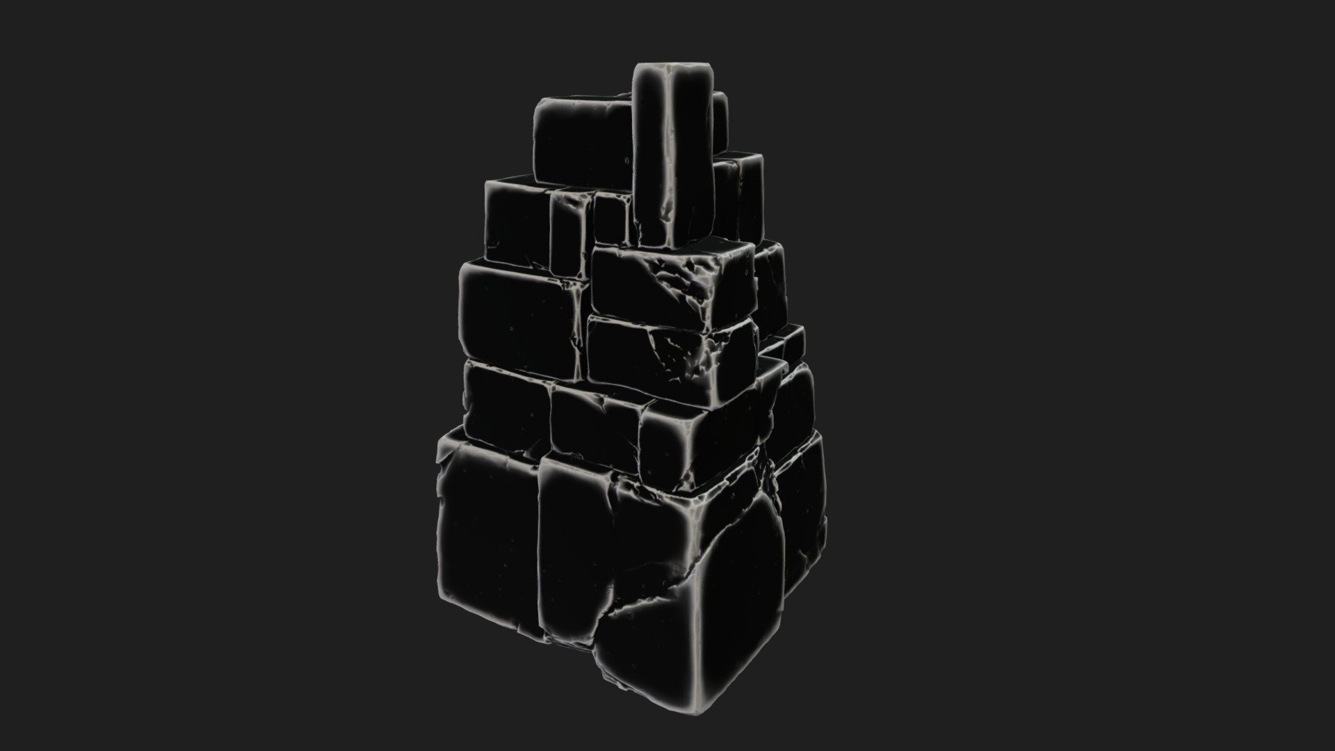 Stacked Stones (nanite-mask pipeline) - 3D model by Taras Tsarev ...