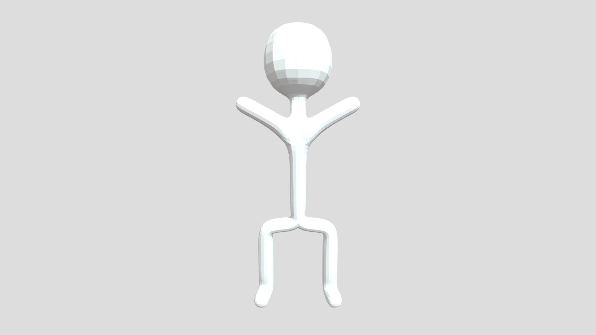 An early version of human - 3D model by Ravishanker [a6886d4] - Sketchfab