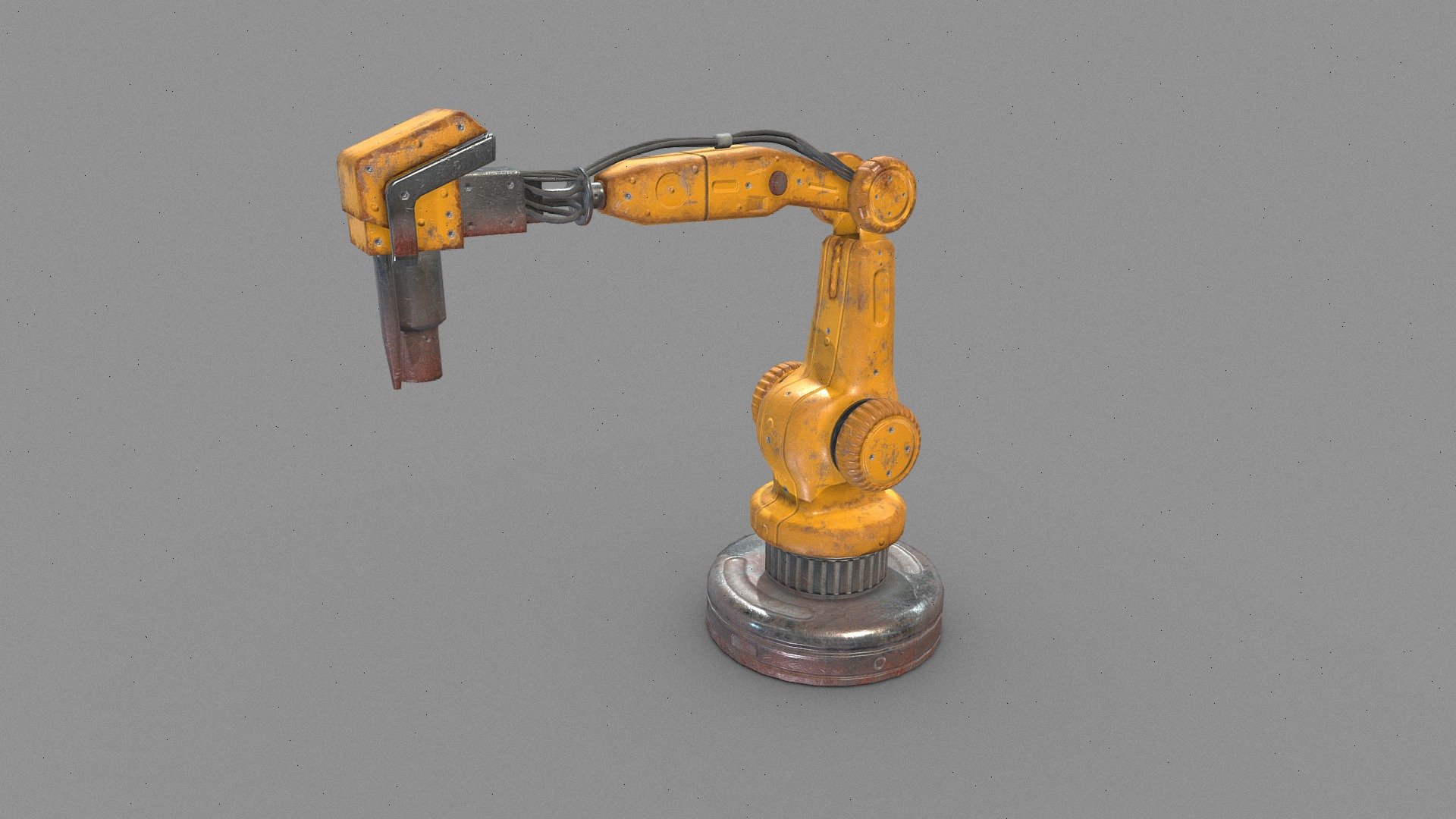 Industrial arm - Dirty - Buy Royalty Free 3D model by Sousinho [a68aa02 ...